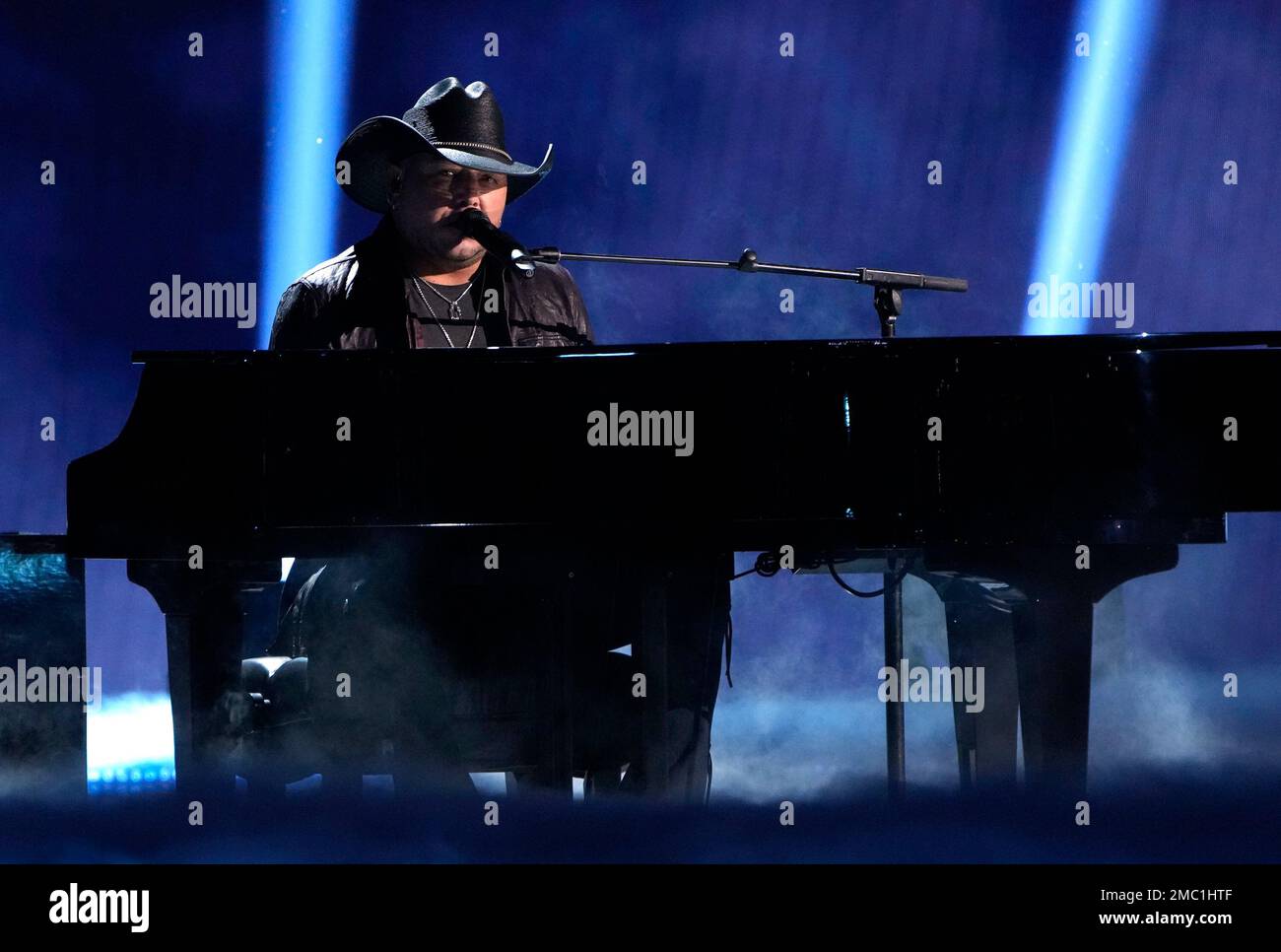 Jason Aldean performs "If I Didn't Love You" at the 57th Academy of ...