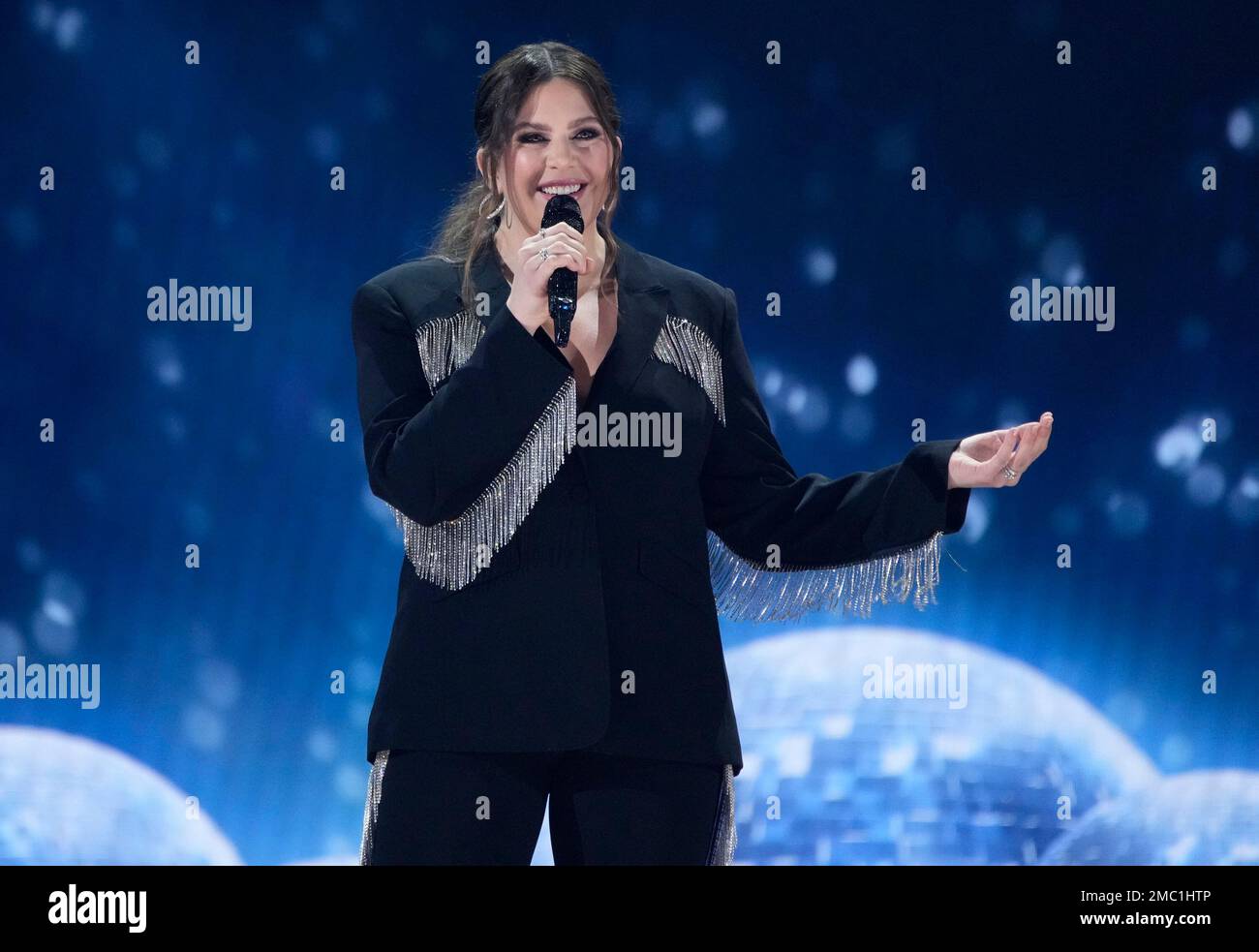 Hillary Scott of Lady A performs at the 57th Academy of Country Music ...