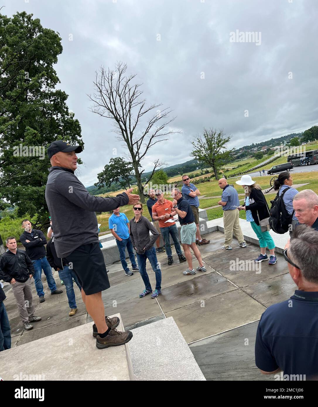 USAWC faculty members brought students to various battle locations ...