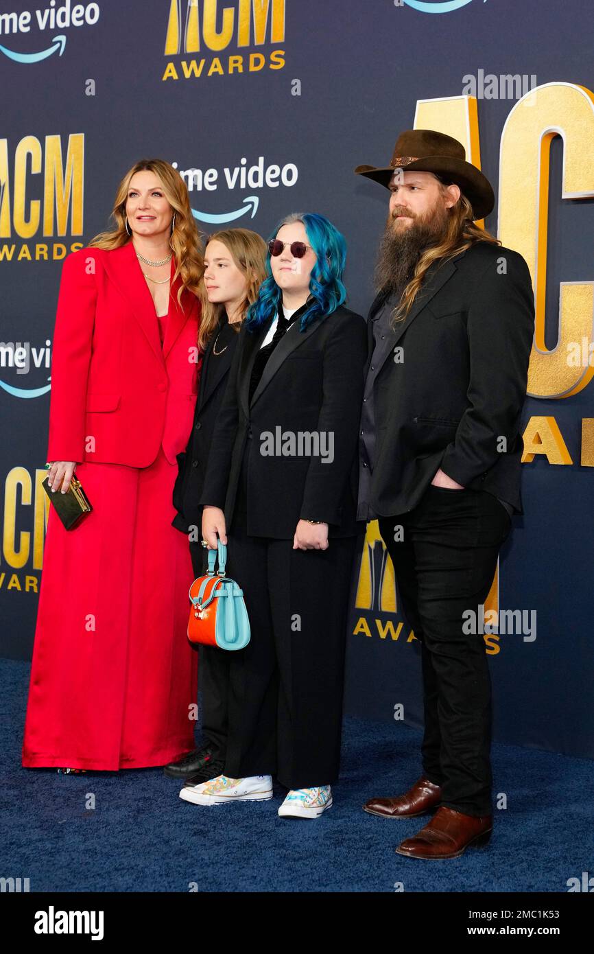 Chris Stapleton, from right, Ada Stapleton, Wayland Stapleton, and ...
