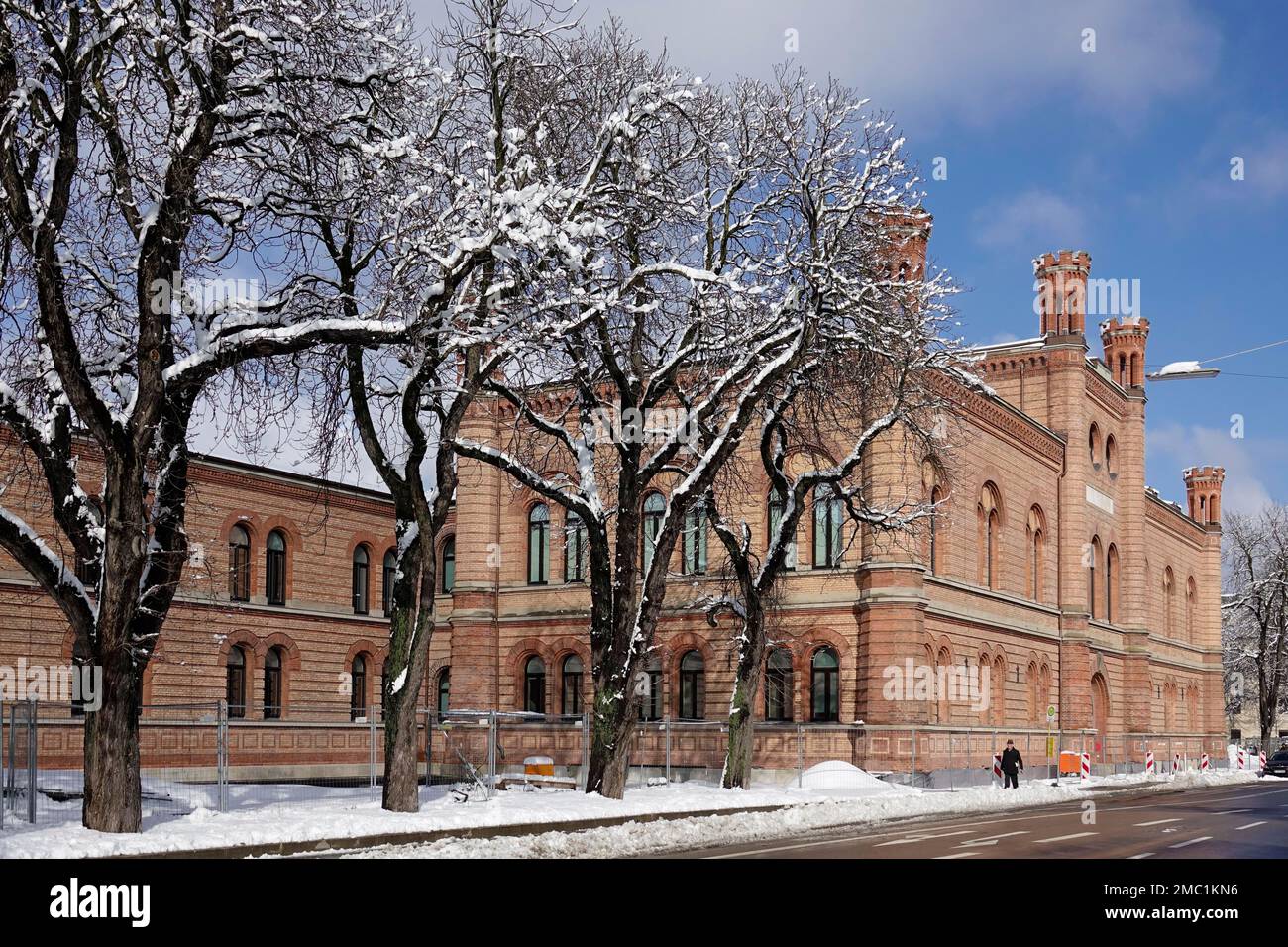 Former Munich Armoury on Lothstrasse, now Munich University of Applied ...