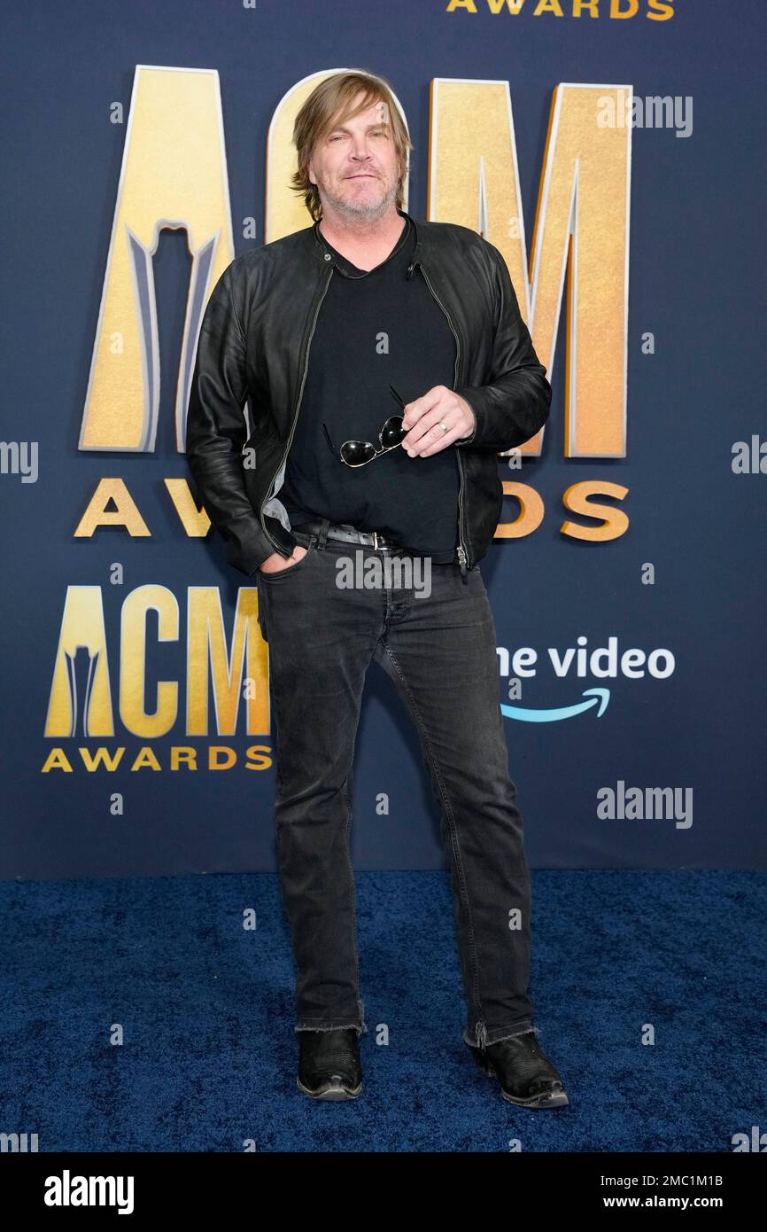 Jack Ingram arrives at the 57th Academy of Country Music Awards on ...