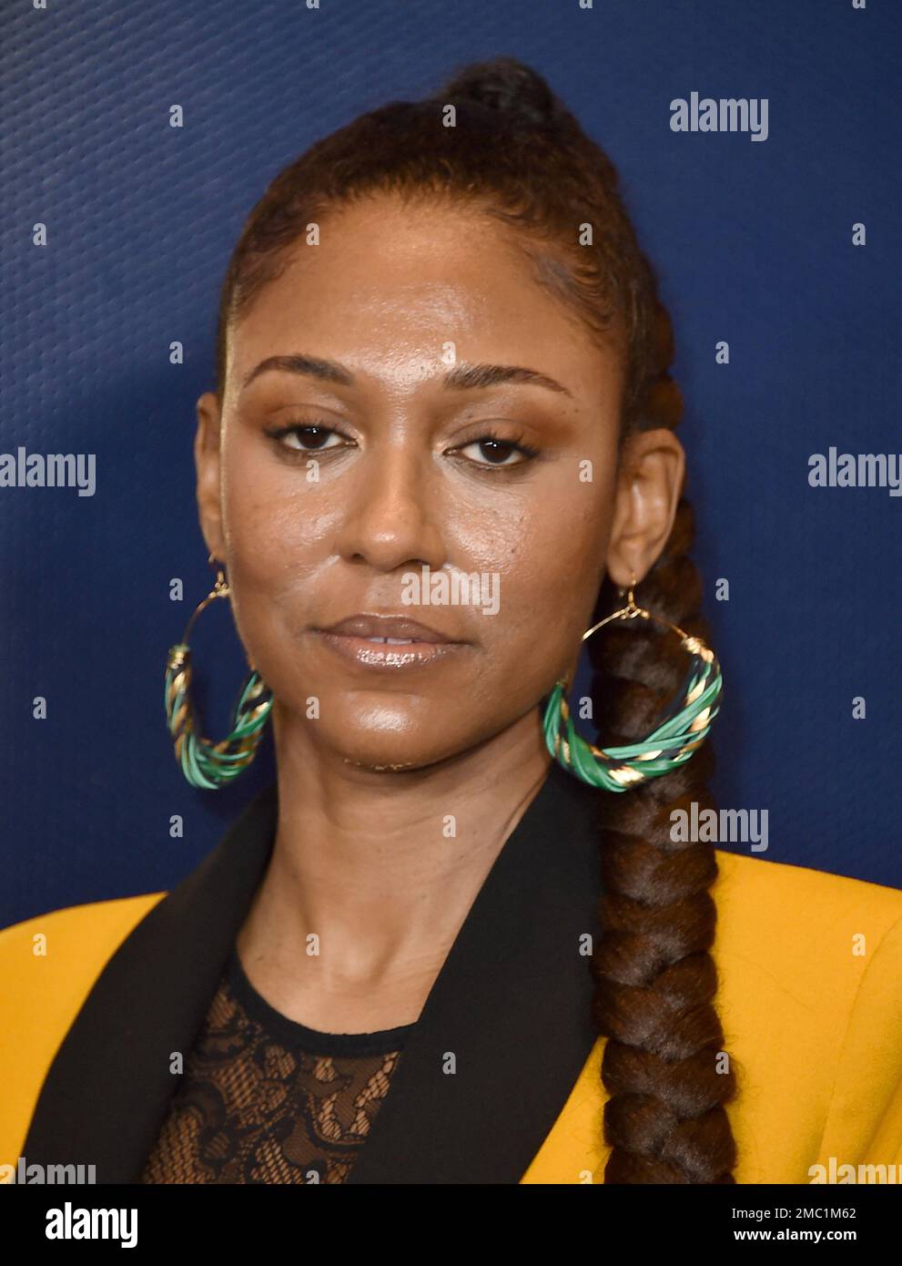 Traci A. Curry arrives at the 94th Academy Awards nominees luncheon on ...