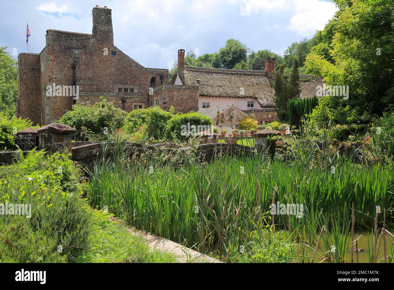 Bickleigh Castle Manor House, Bickleigh, Devon, England, United Kingdom ...