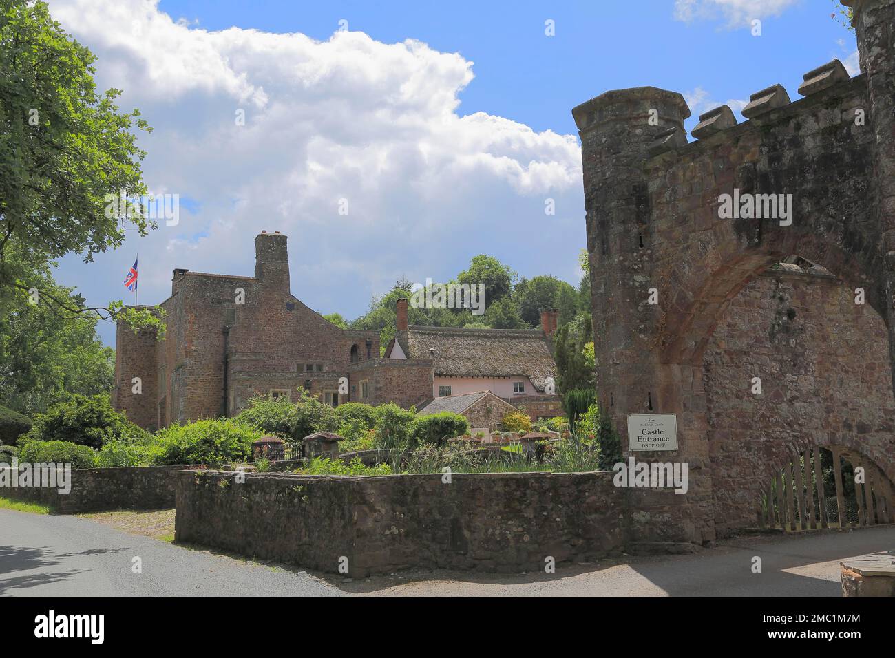 Bickleigh Castle Manor House, Bickleigh, Devon, England, United Kingdom ...