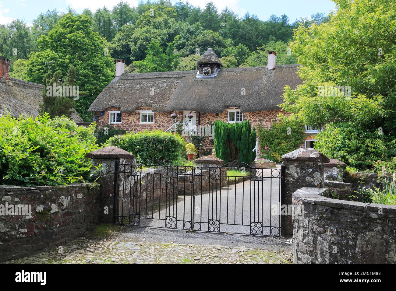 Bickleigh Castle Manor House, Bickleigh, Devon, England, United Kingdom ...