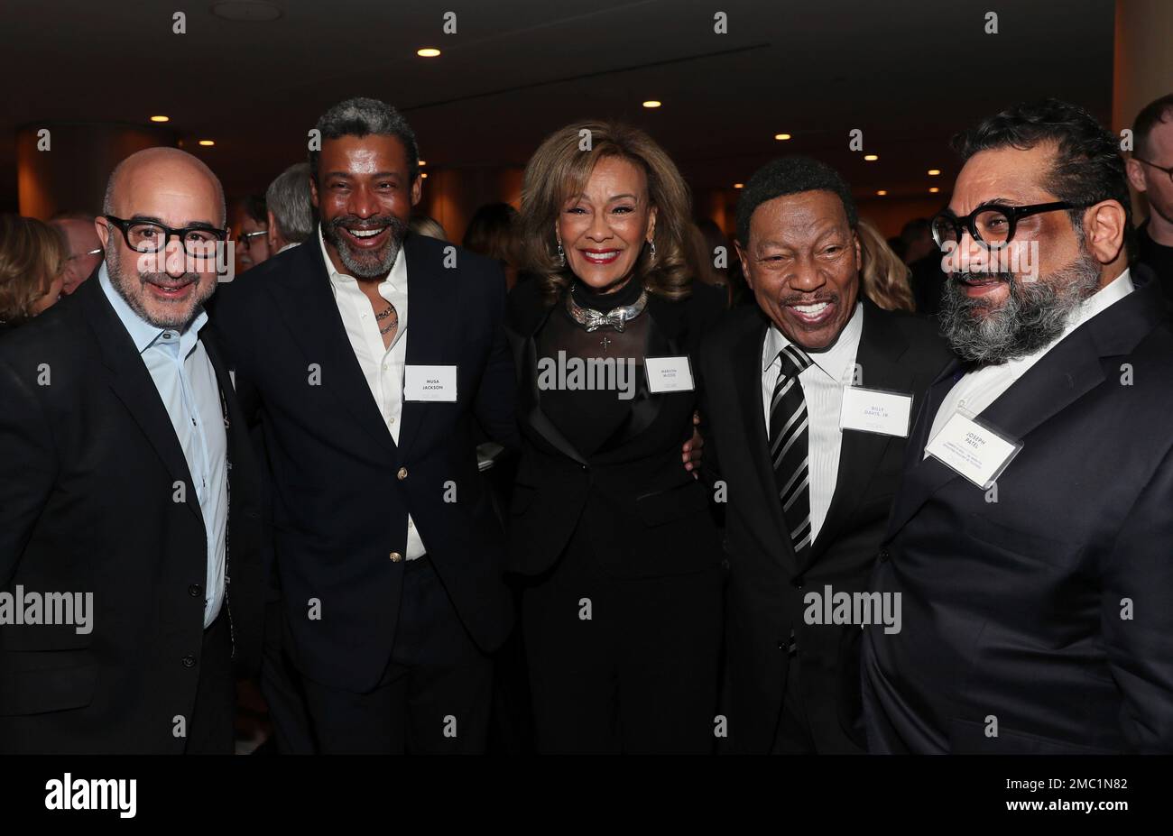 David Dinerstein, from left, Musa Jackson, Marilyn McCoo, Billy Davis ...
