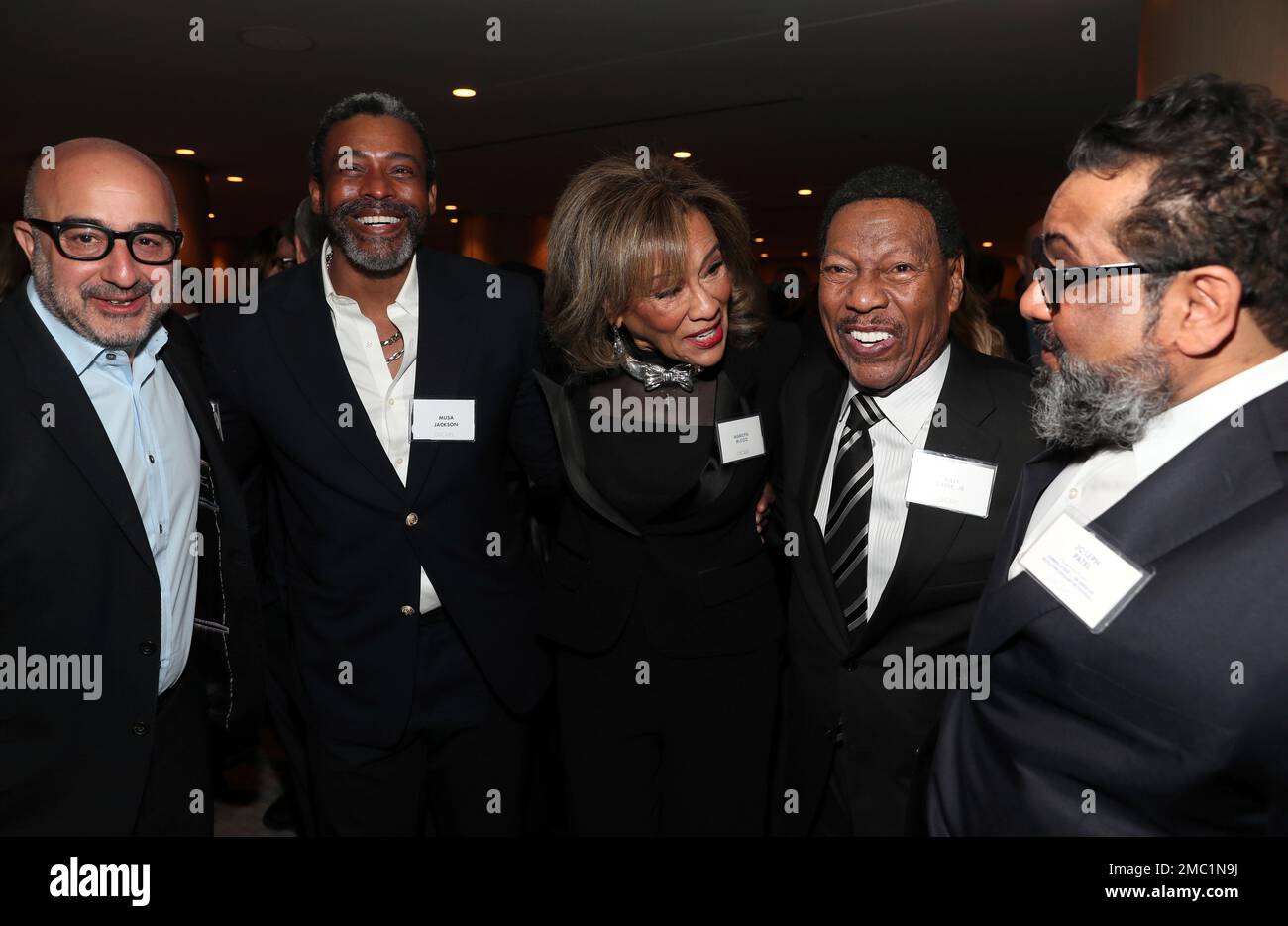 David Dinerstein, from left, Musa Jackson, Marilyn McCoo, Billy Davis ...