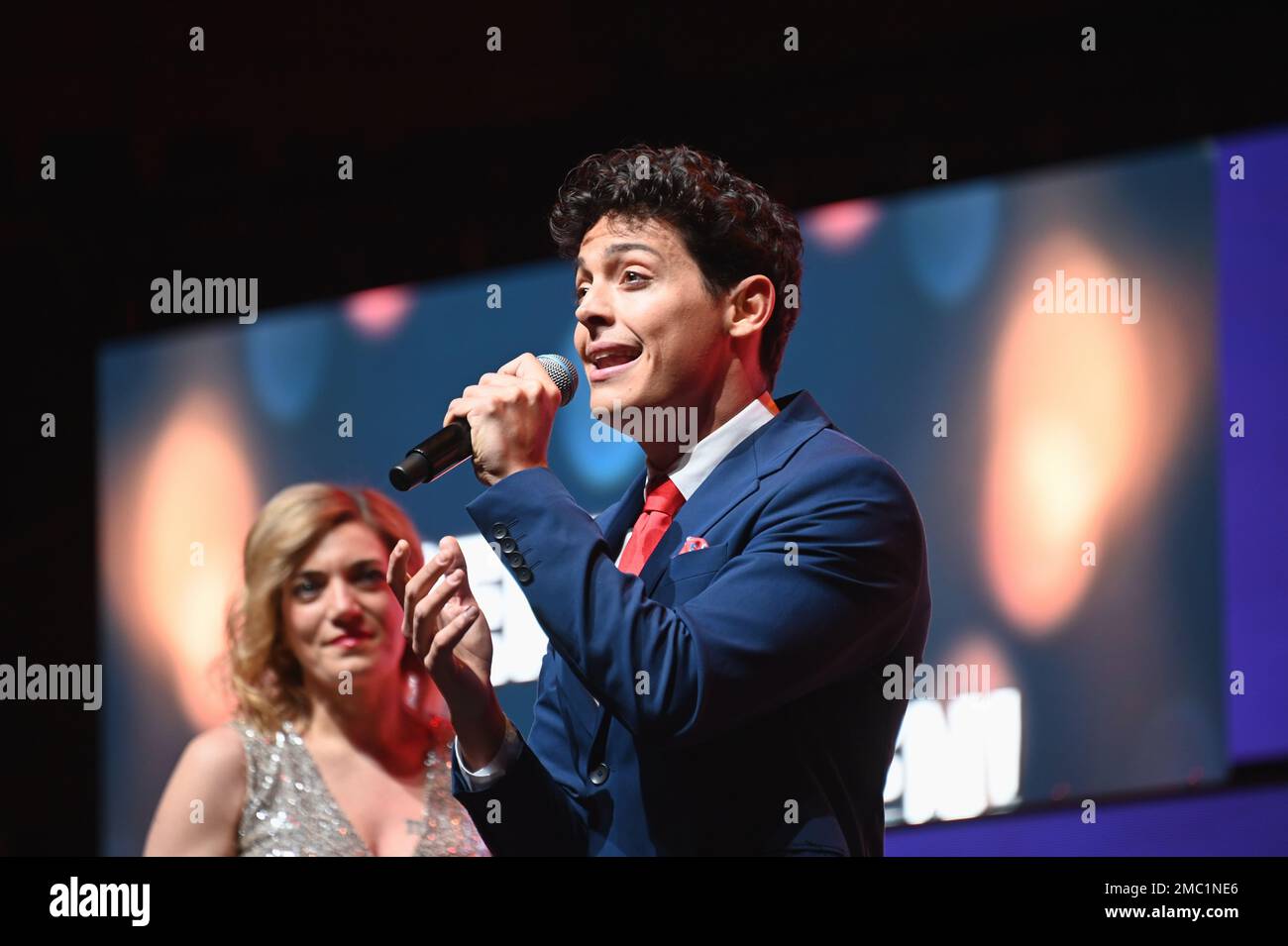 Cologne, Germany. 20th Jan, 2023. The performers and singers Roberta ...