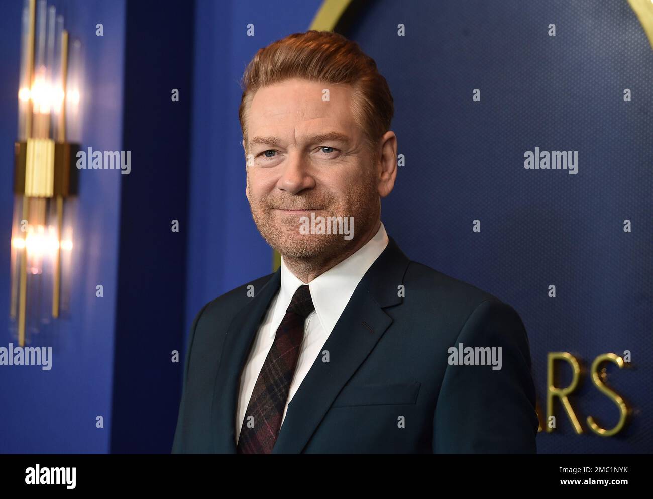 Kenneth Branagh arrives at the 94th Academy Awards nominees luncheon on ...