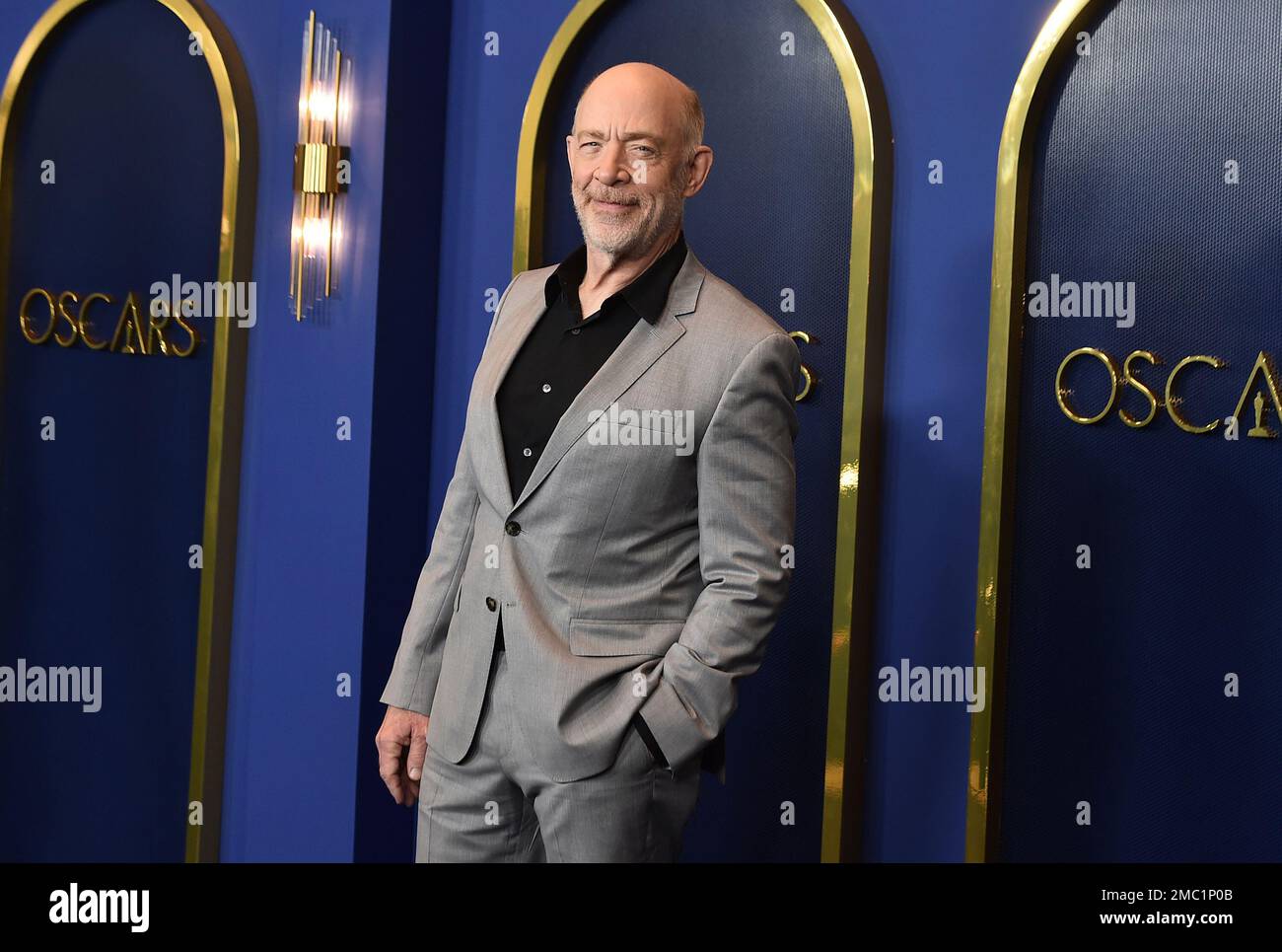 Mac MacGuff arrives at the 94th Academy Awards nominees luncheon on ...