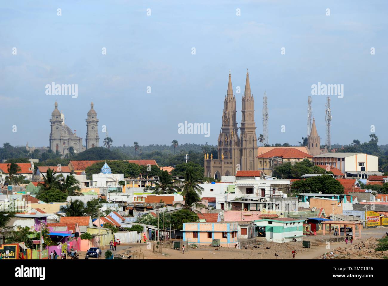 Art of Oldest Castel and architecture, Manapad, Tamil Nadu Stock Photo ...