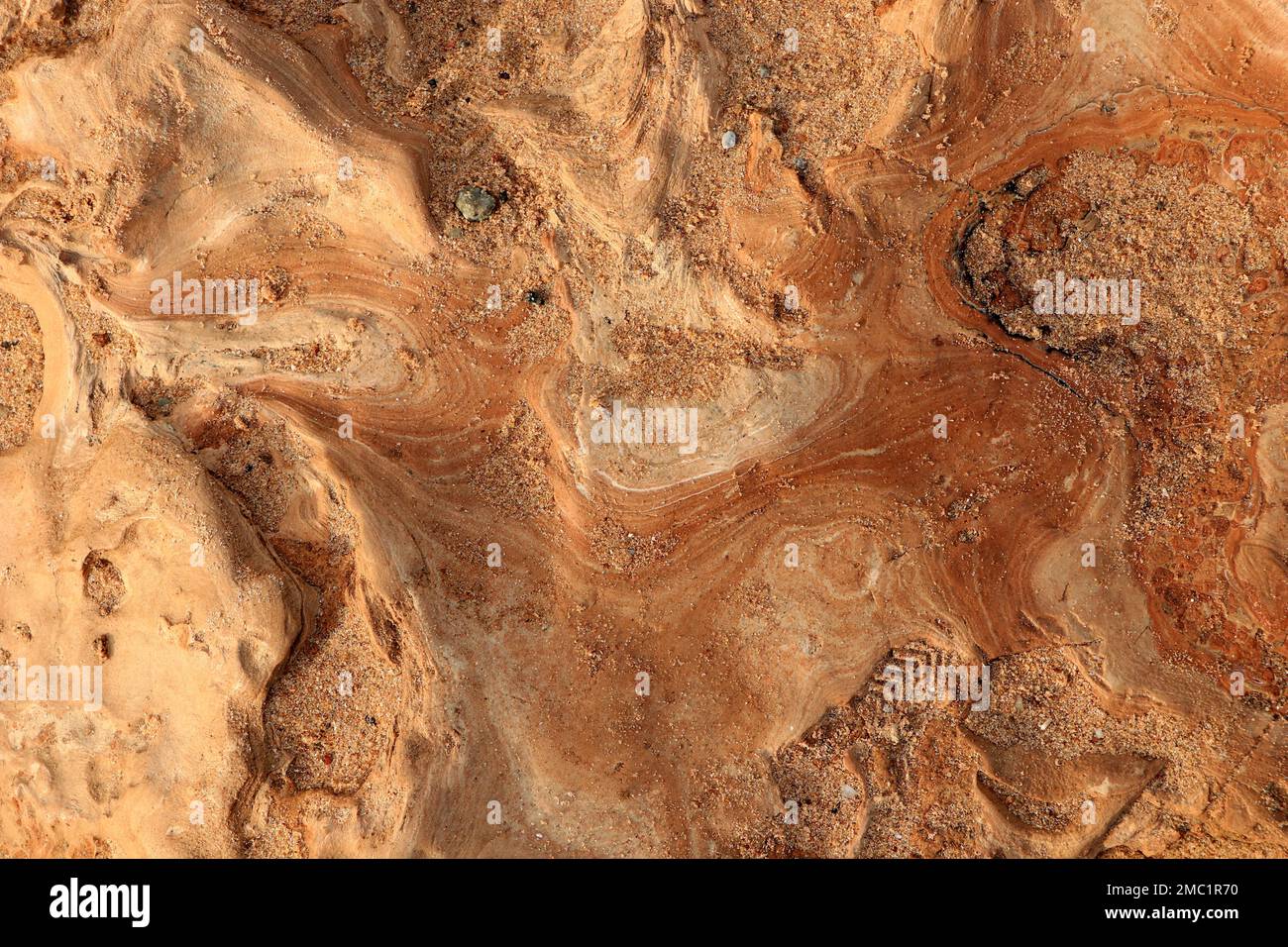 The texture of the rock in the Mountain, Manapad, Tamil Nadu Stock ...