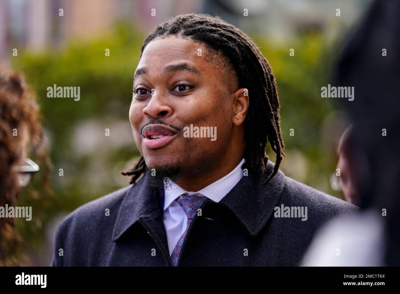 FILE - U.S. Senate candidate state Rep. Malcolm Kenyatta, D ...