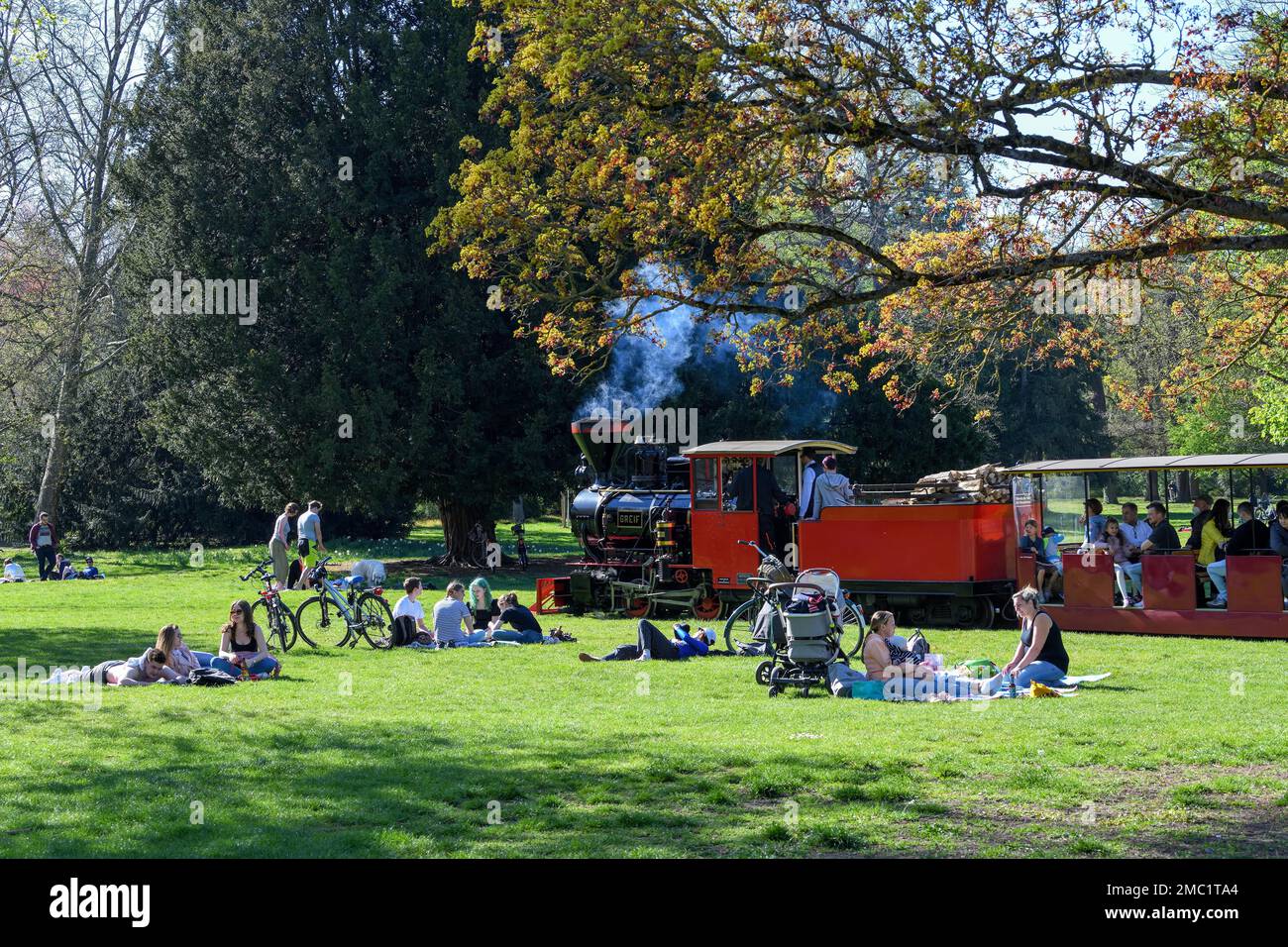 Schlossgartenbahn hi-res stock photography and images - Alamy