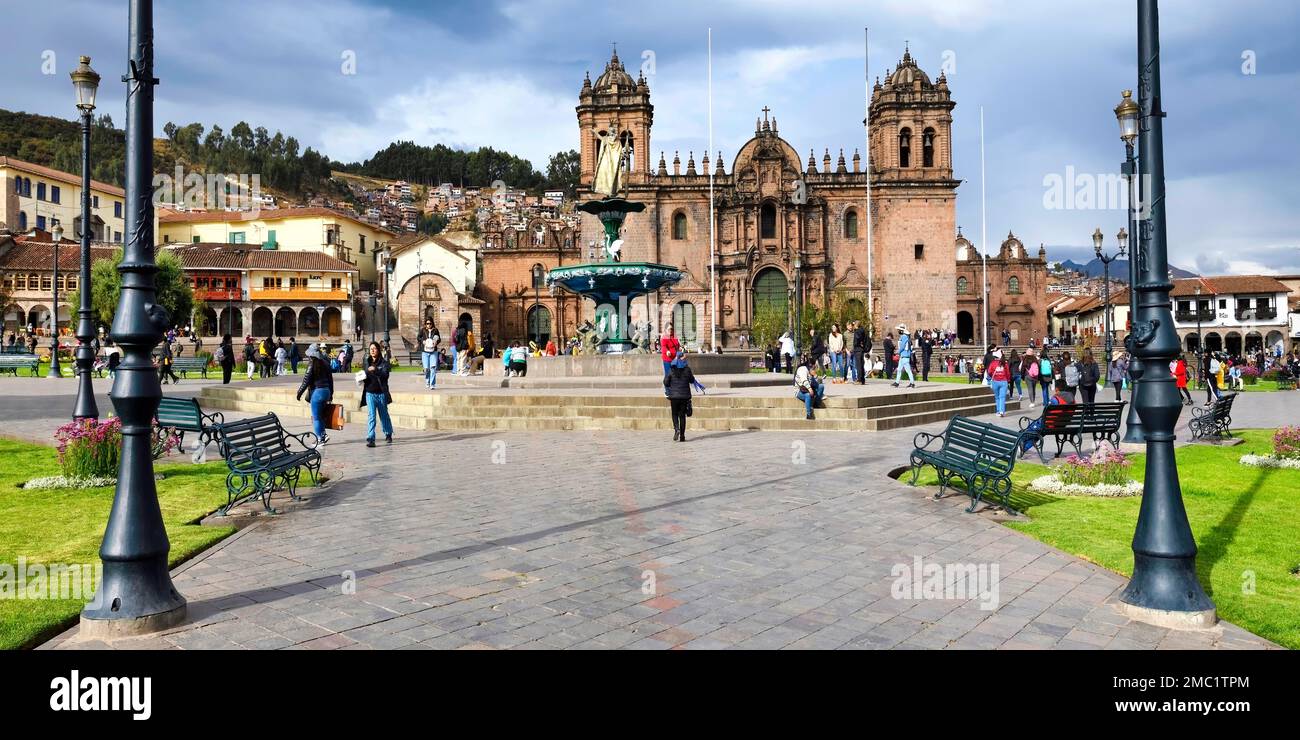Cathedral of Cusco or Cathedral Basilica of the Virgin of the ...