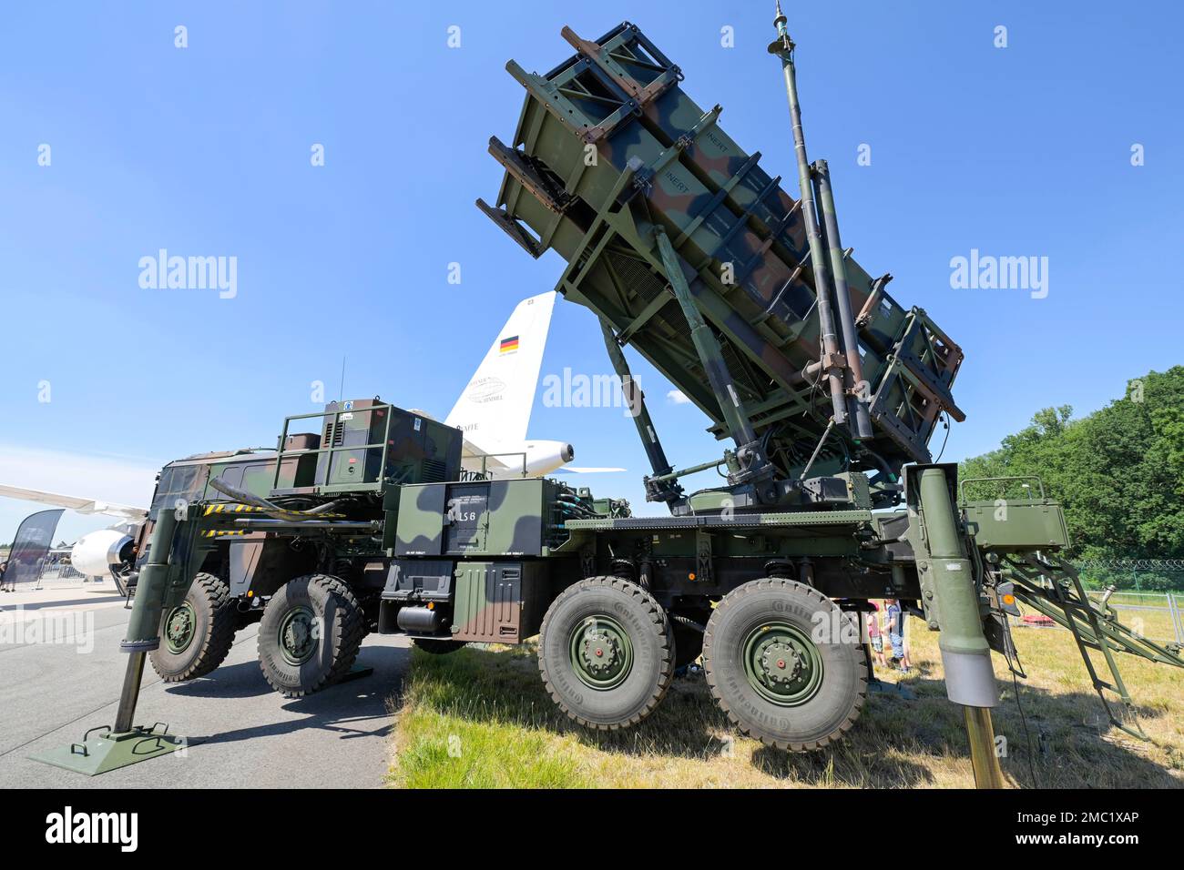 Patriot air defence missile system of the Bundeswehr, 22. 06. 2005. ILA ...