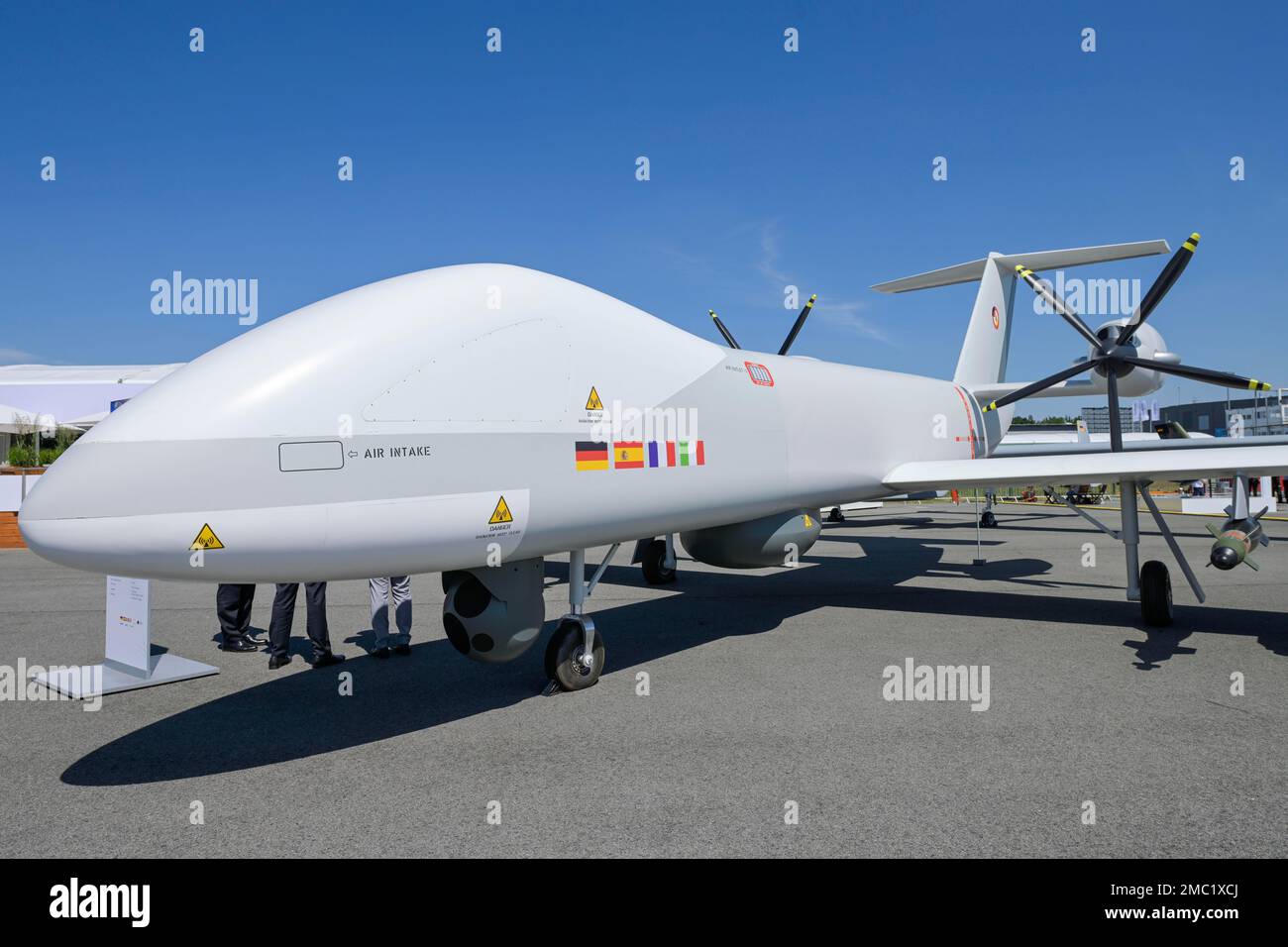 Eurodrone European MALE RPAS, 22. 06. 2005. ILA International Aerospace ...