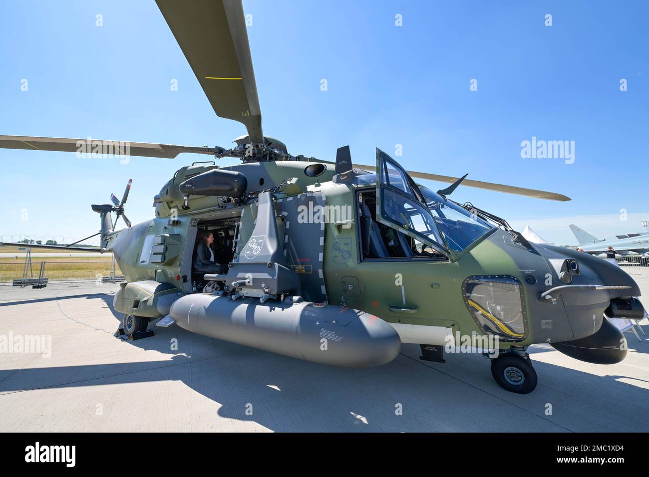 Transport helicopter NH90 of the German Armed Forces, 22. 06. 2005. ILA ...