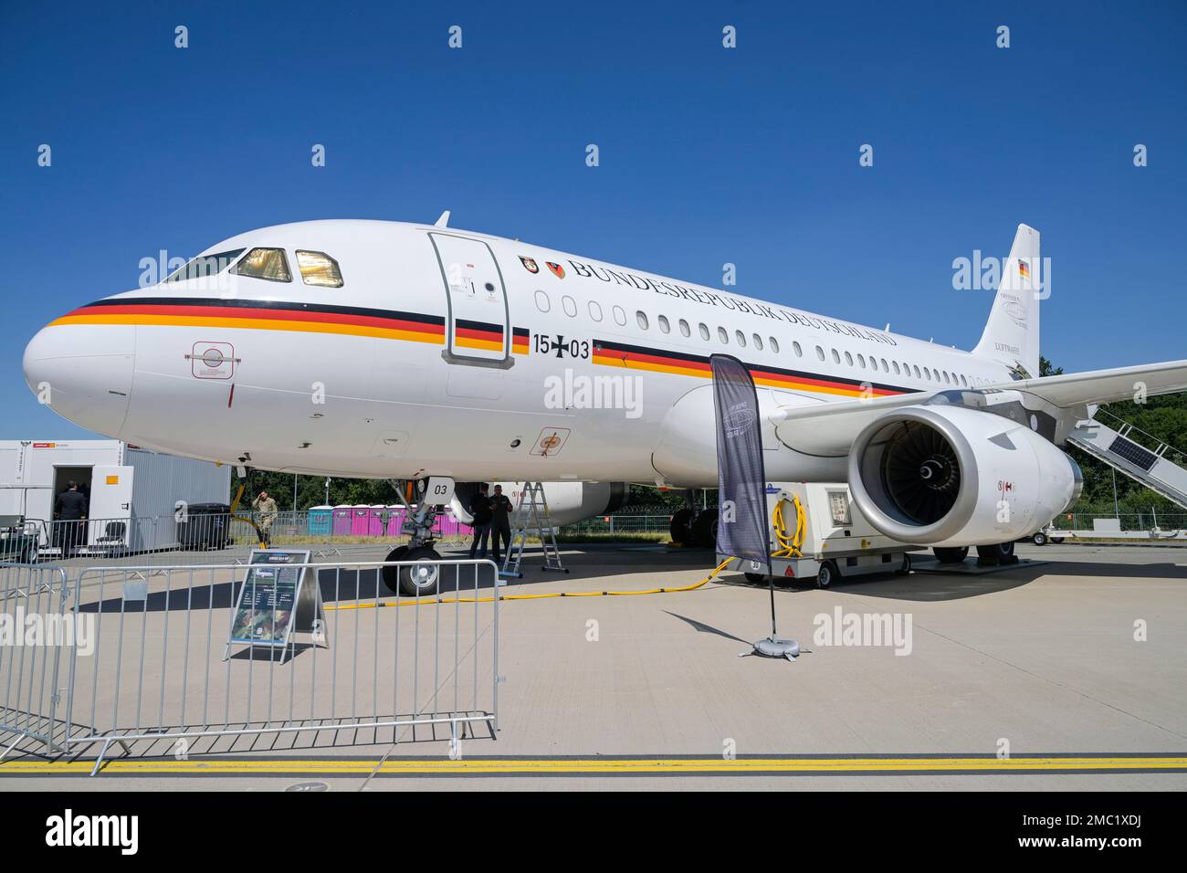 Observation aircraft A319 OH Open Skies of the German Armed Forces, 22 ...