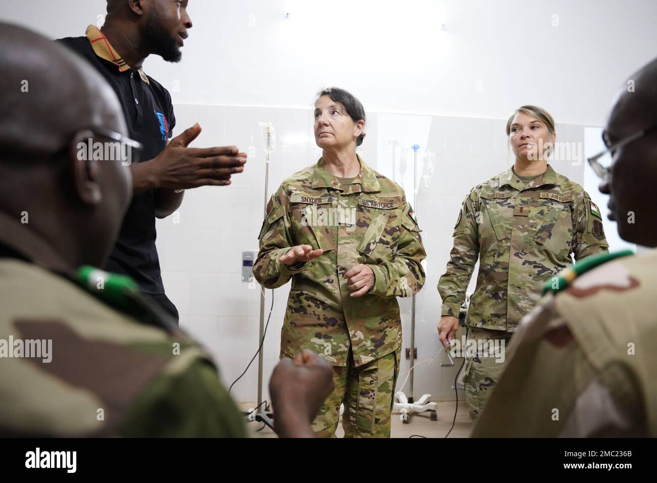 Indiana Air National Guard Brig. Gen. Lisa Snyder, State Partnership ...