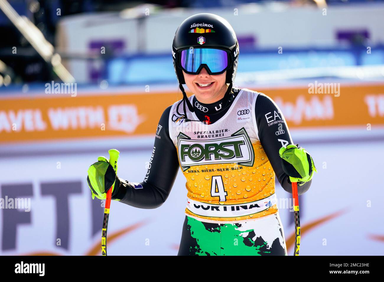 Olympia delle Tofane, Cortina d’Ampezzo, Italy, January 21, 2023 ...