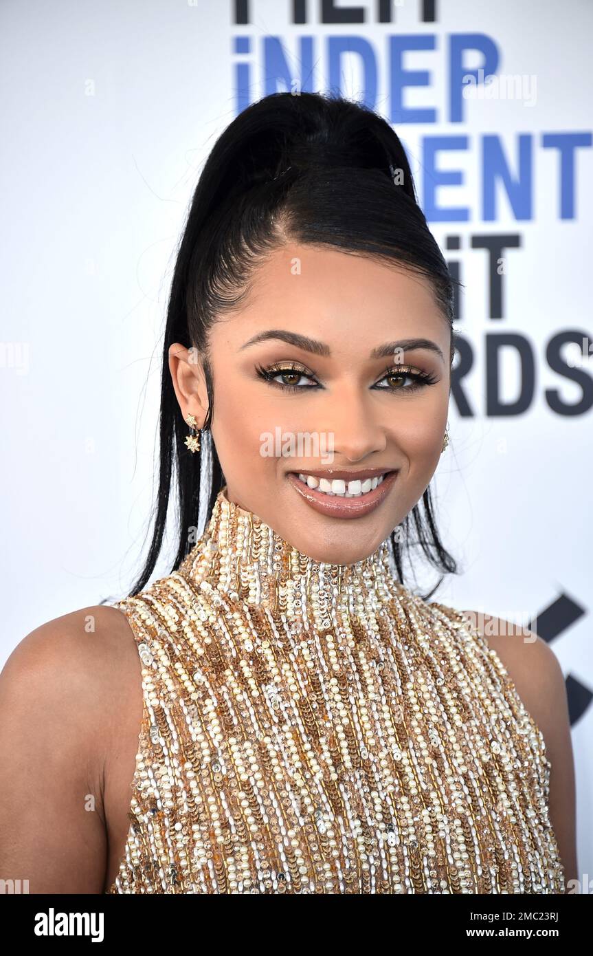 Jaylen Barron arrives at the 37th Film Independent Spirit Awards on ...