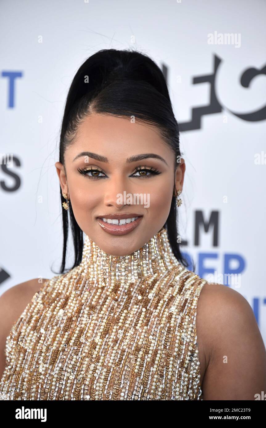 Jaylen Barron arrives at the 37th Film Independent Spirit Awards on ...