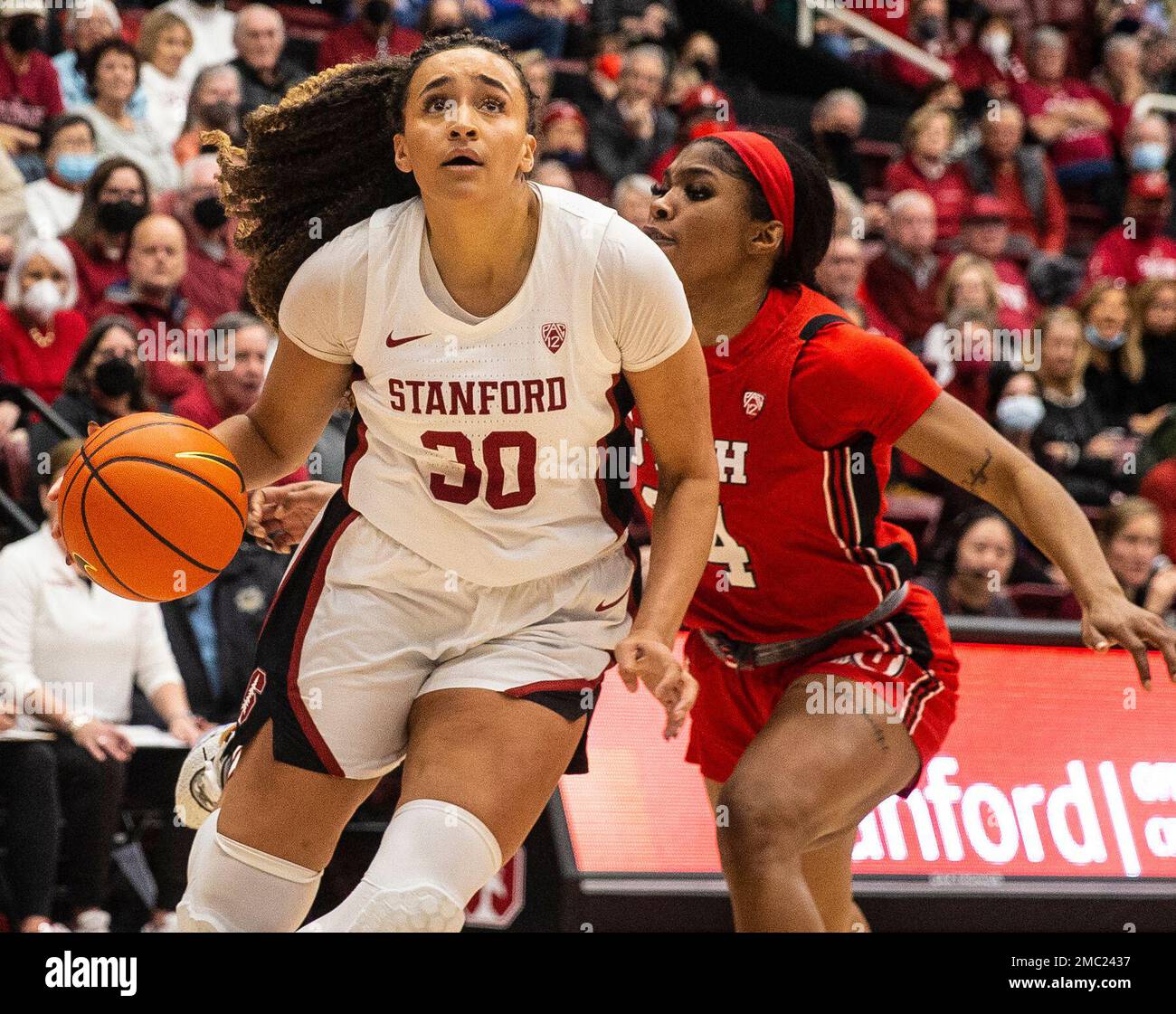 Maples Pavilion Palo Alto, CA. 20th Jan, 2023. U.S.A. Stanford guard ...