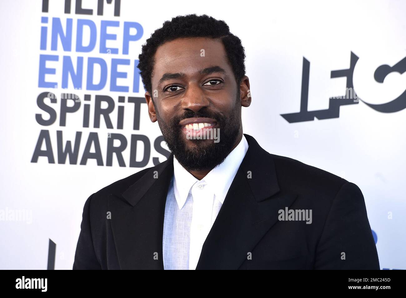 Ashley Thomas arrives at the 37th Film Independent Spirit Awards on ...
