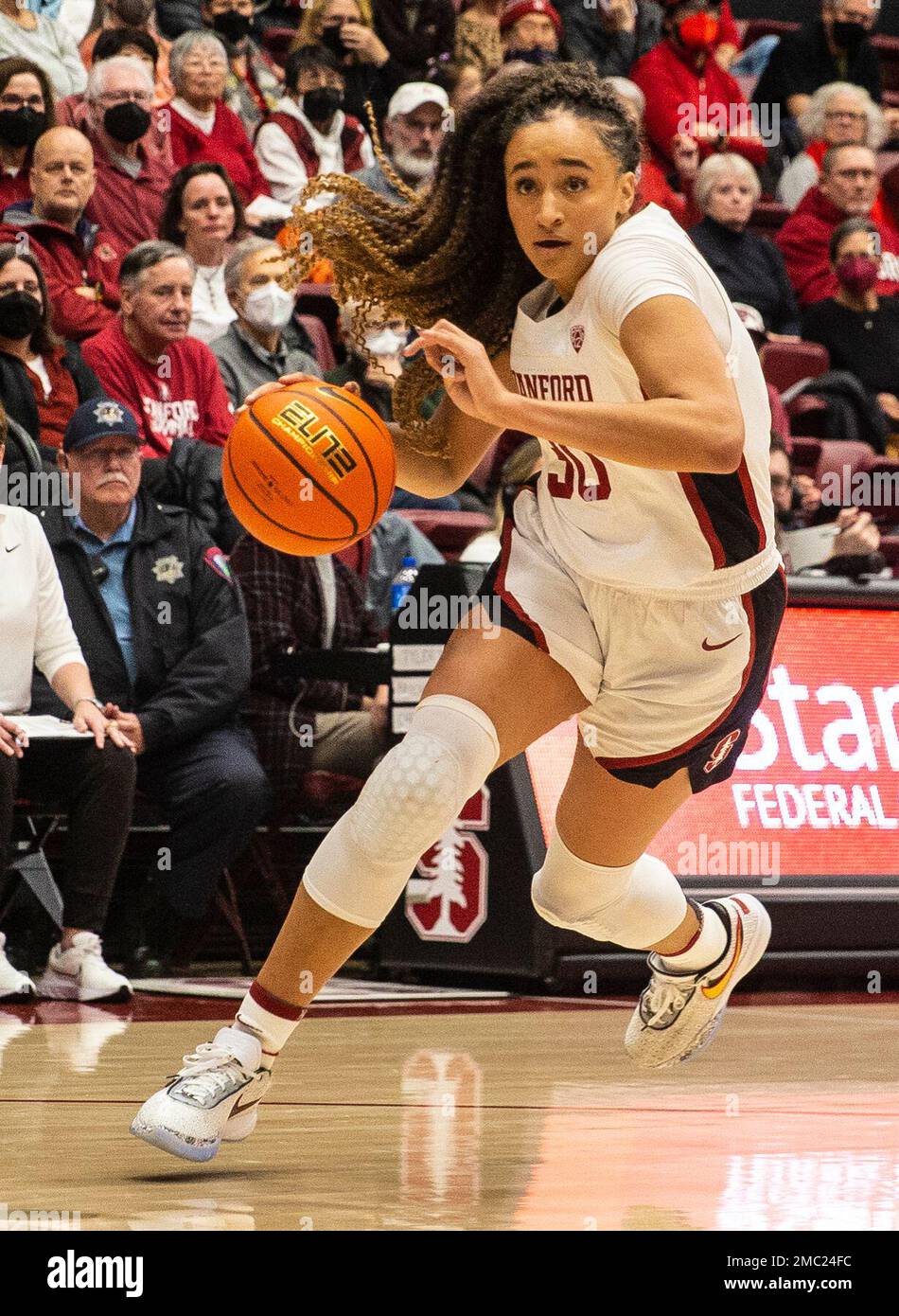 Maples Pavilion Palo Alto, CA. 20th Jan, 2023. U.S.A. Stanford guard ...