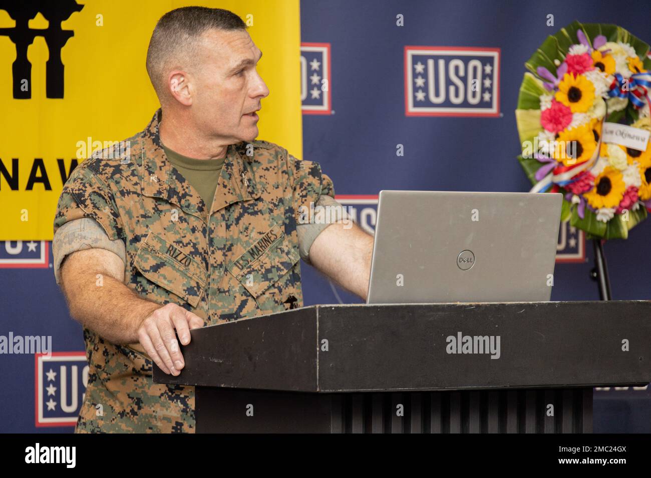 U.S. Marine Corps Col. Ralph Rizzo, chief of staff with III Marine ...
