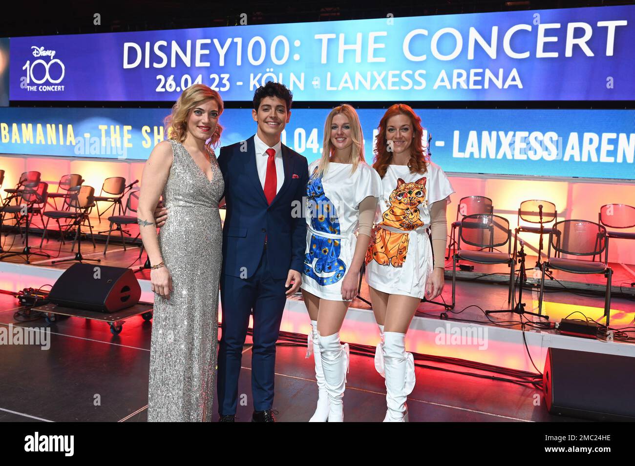 Cologne, Germany. 20th Jan, 2023. The performers and singers Roberta ...