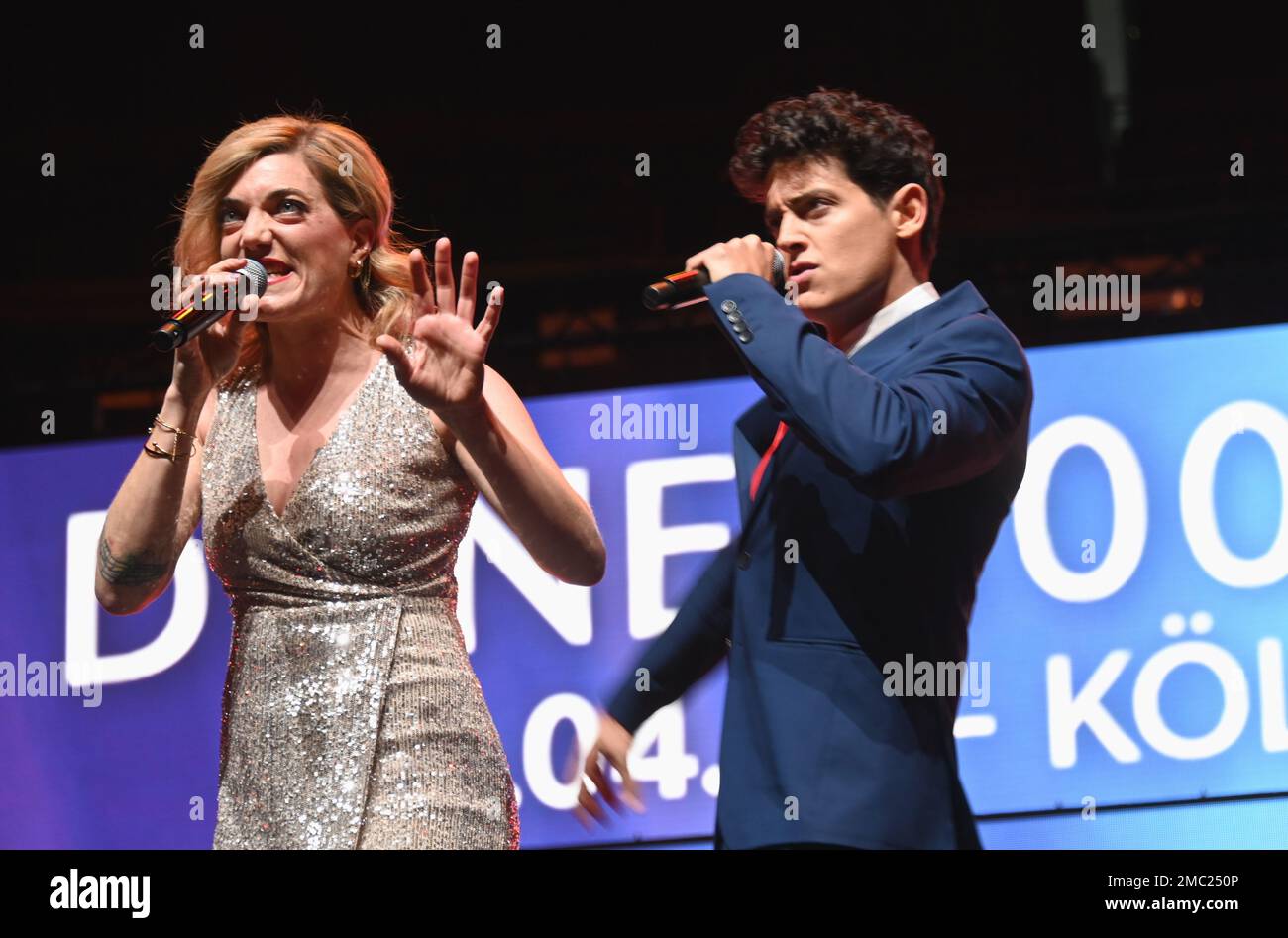 Cologne, Germany. 20th Jan, 2023. The performers and singers Roberta ...