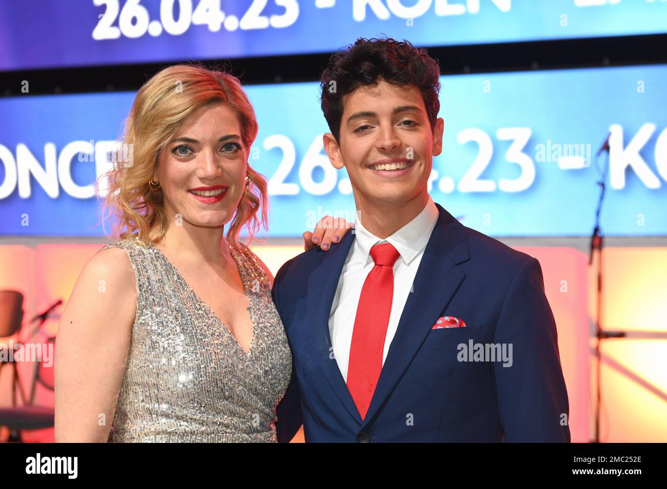 Cologne, Germany. 20th Jan, 2023. The performers and singers Roberta ...