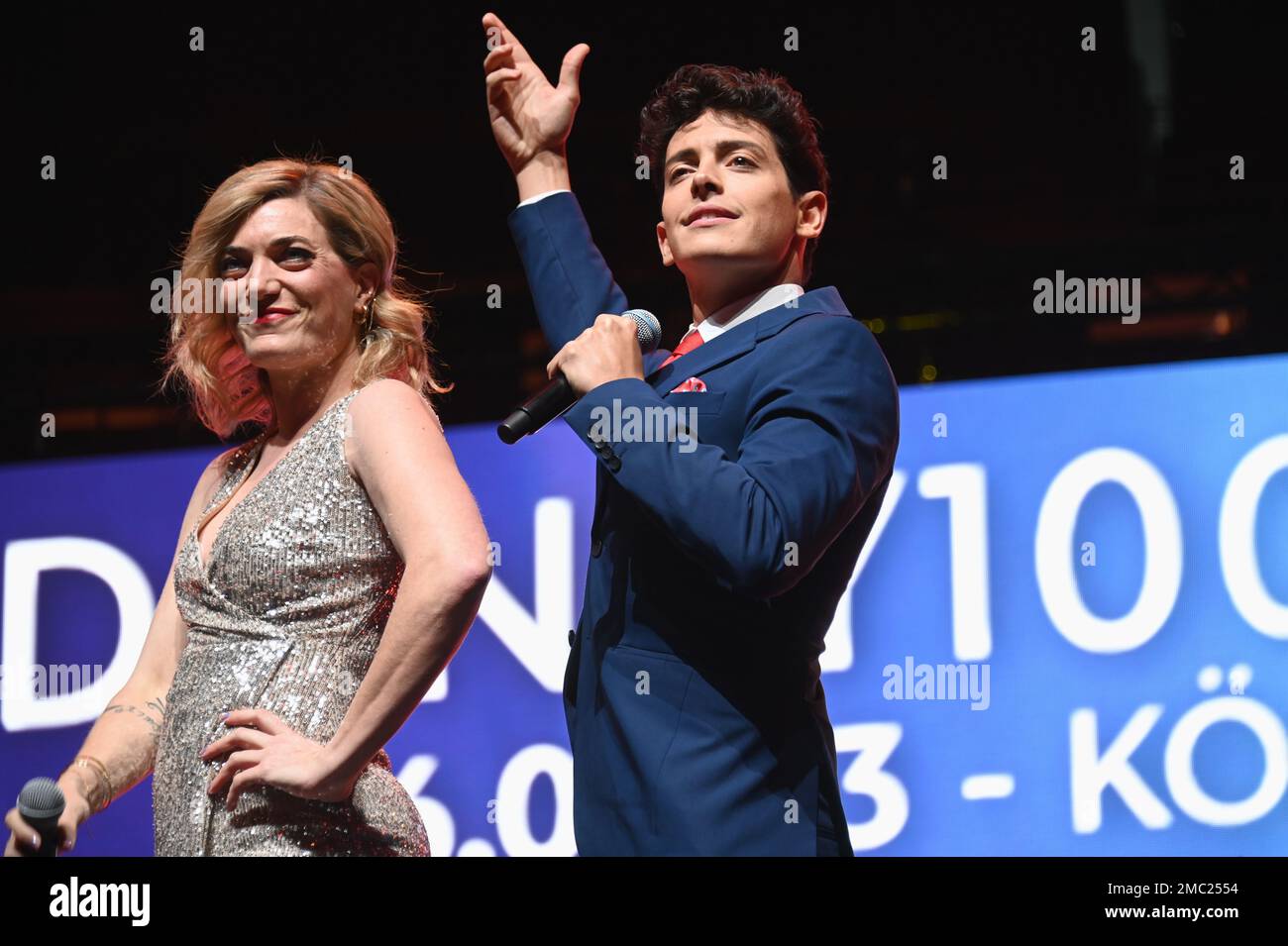 Cologne, Germany. 20th Jan, 2023. The performers and singers Roberta ...