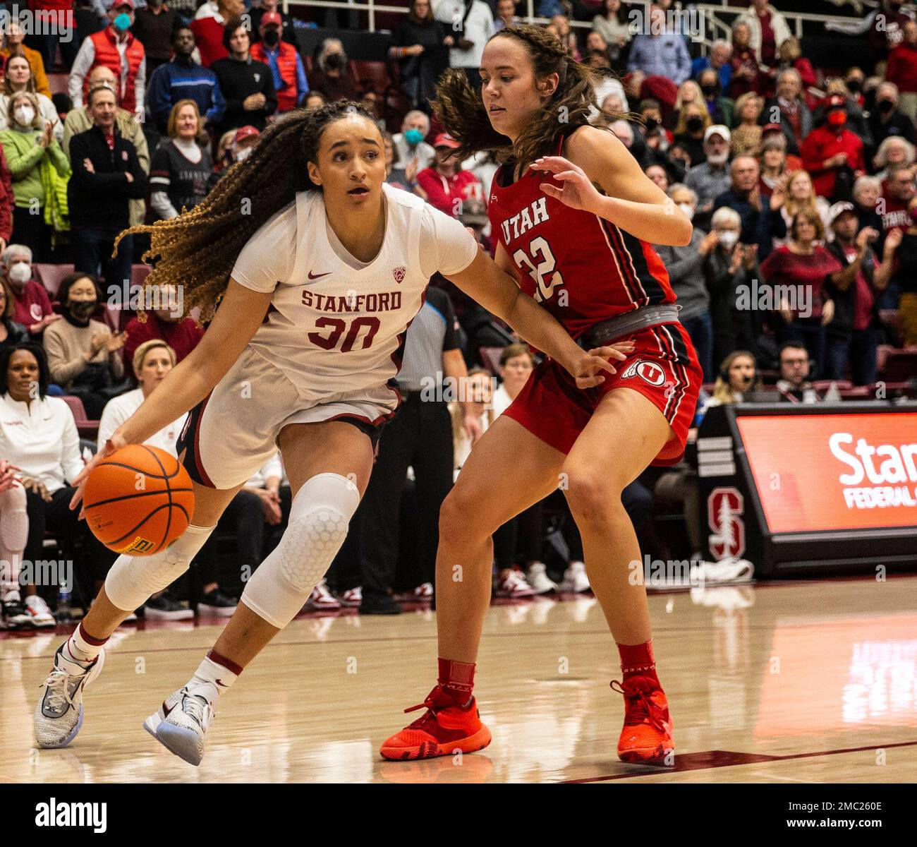 Maples Pavilion Palo Alto, CA. 20th Jan, 2023. U.S.A. Stanford guard ...