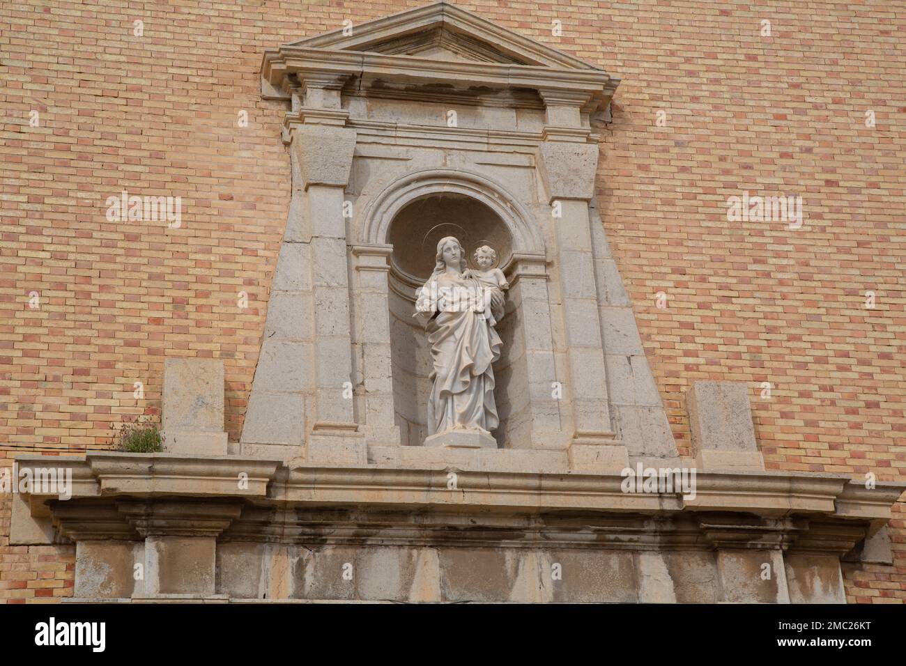 Consol Church Entrance, Altea; Alicante; Spain Stock Photo - Alamy