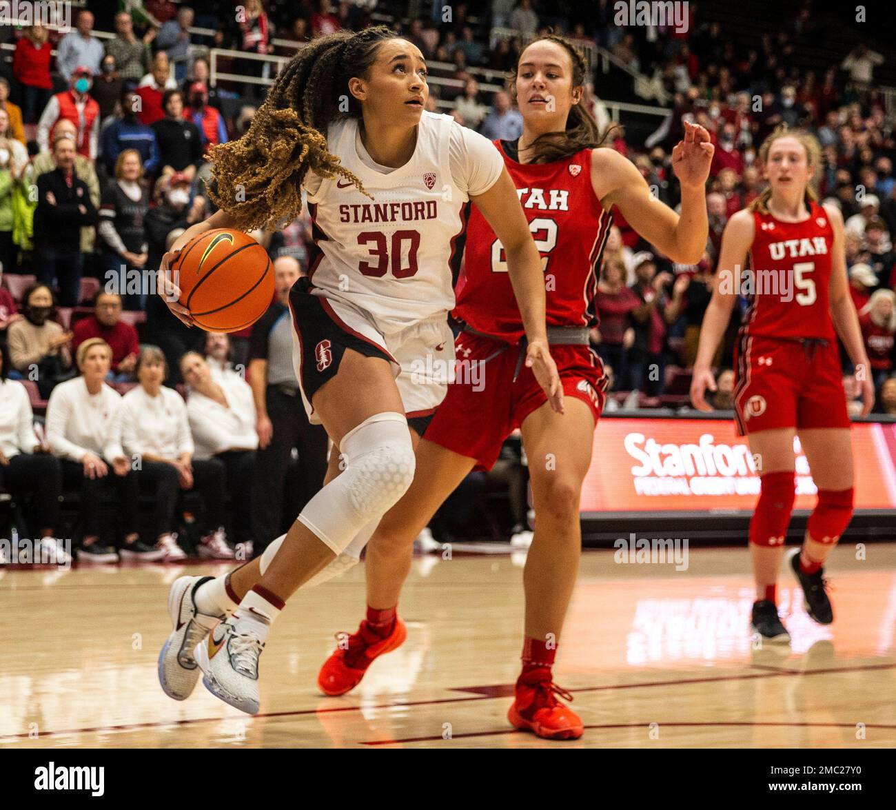 January 20 2023 Palo Alto CA, U.S.A. Stanford guard Haley Jones (30 ...