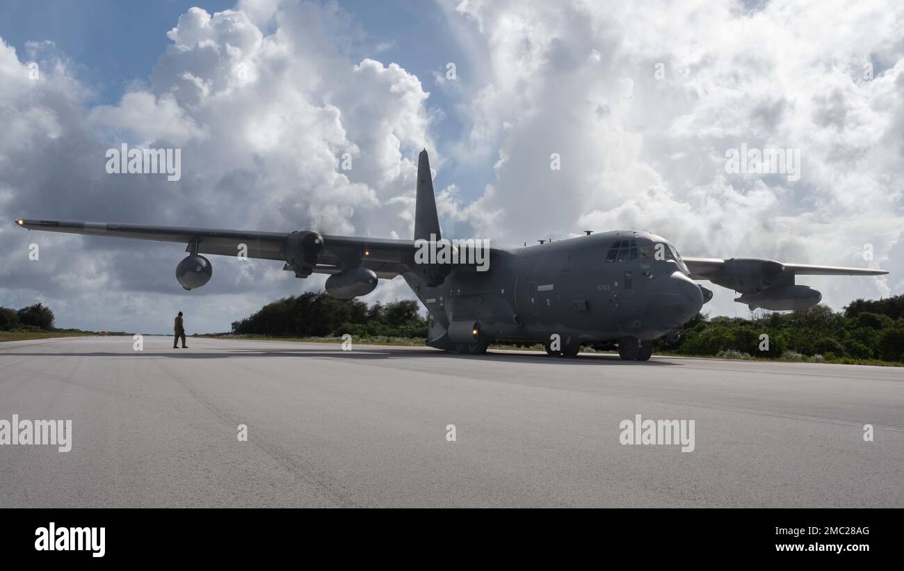 A U.S. Air Force MC-130J Commando II assigned to the 1st Special ...