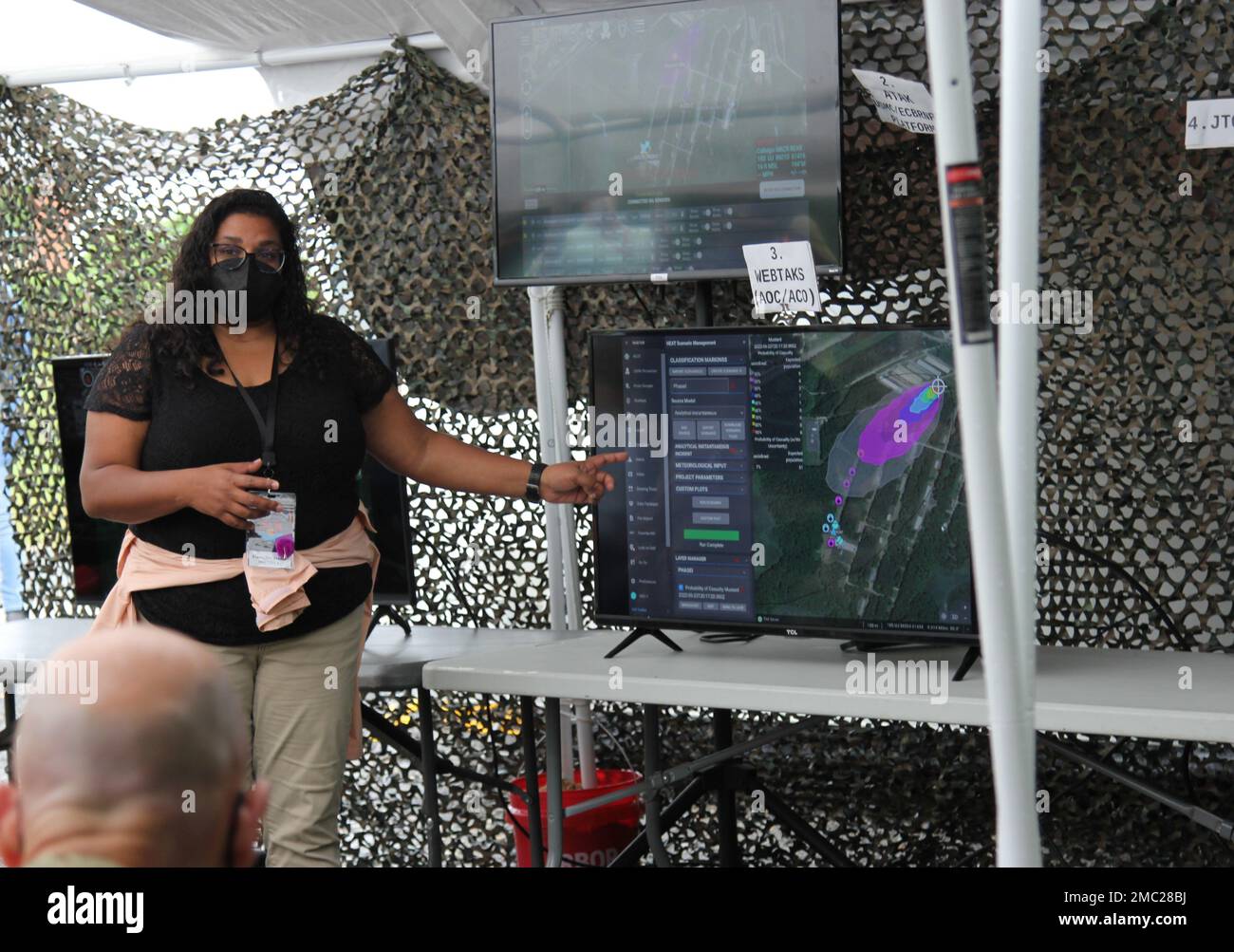 DEVCOM CBC team lead for Resolute Dragon 2, Fiona Narayanan, briefs ...