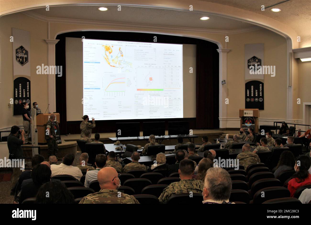 Senior leaders from several Chemical Biological Defense Program ...