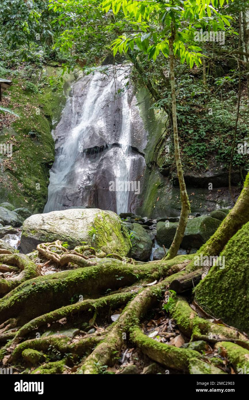 Borneo waterfall hi-res stock photography and images - Alamy