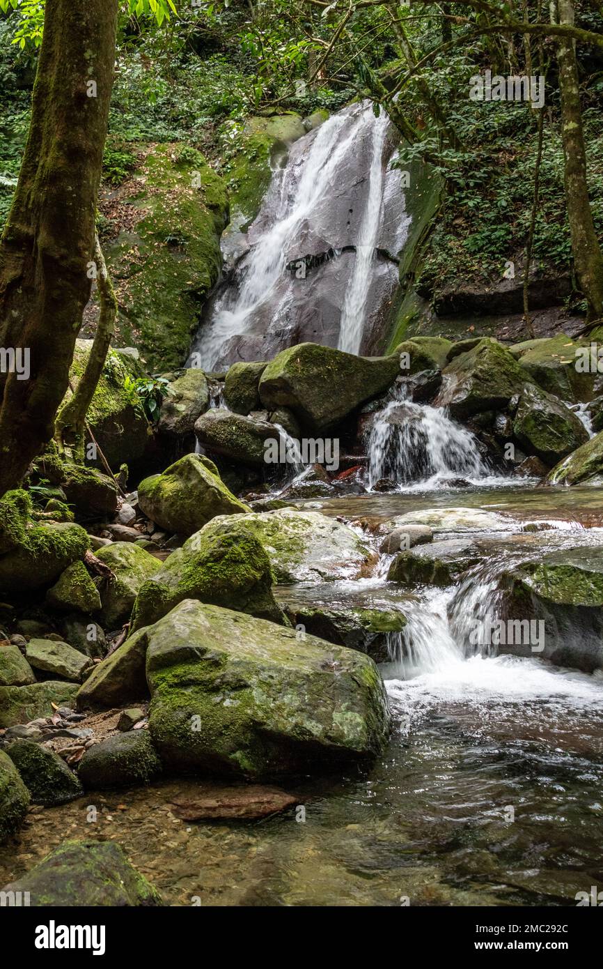 Borneo waterfall hi-res stock photography and images - Alamy