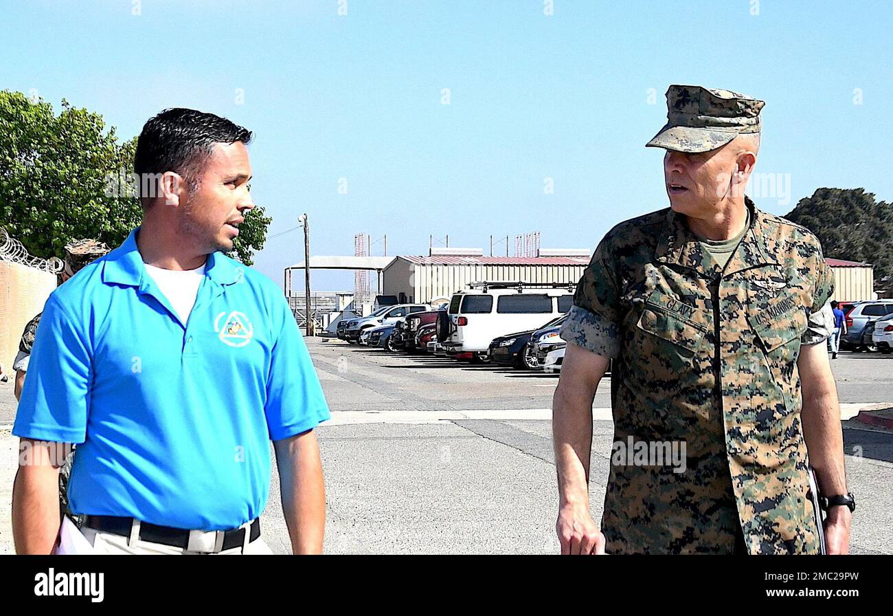 During a visit to Marine Corps Technical Activity at Marine Corps Base ...