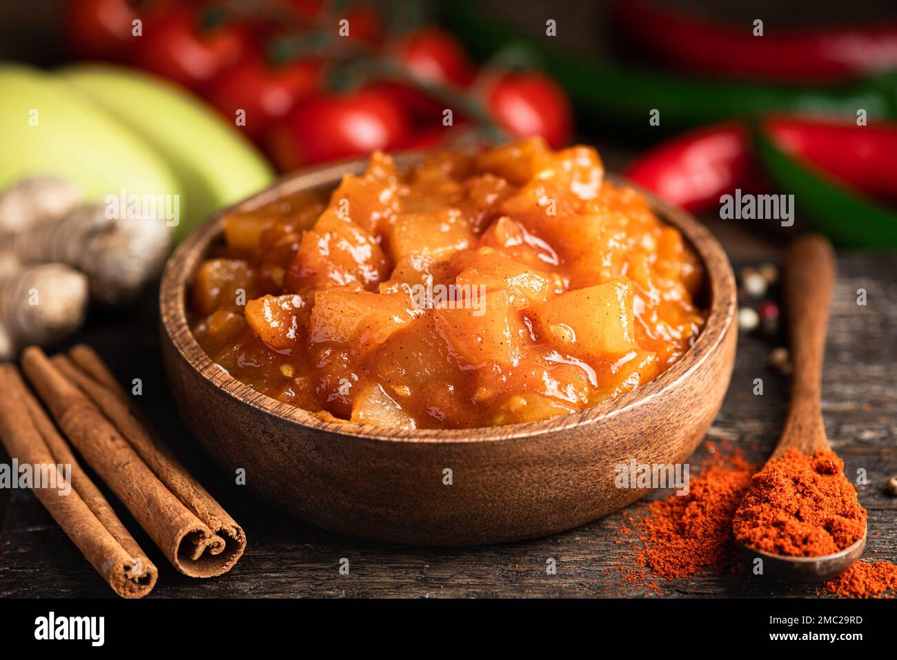 chutney, traditional dish of indian cuisine Stock Photo - Alamy
