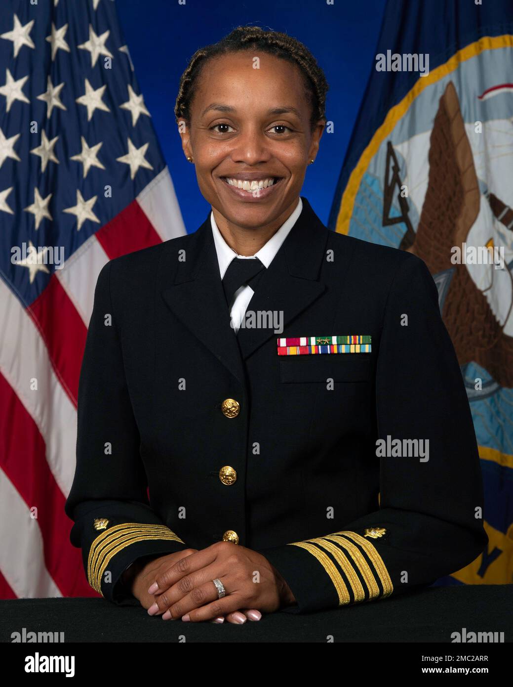 Navy Capt. (Dr.) Kelly Elmore Stock Photo - Alamy