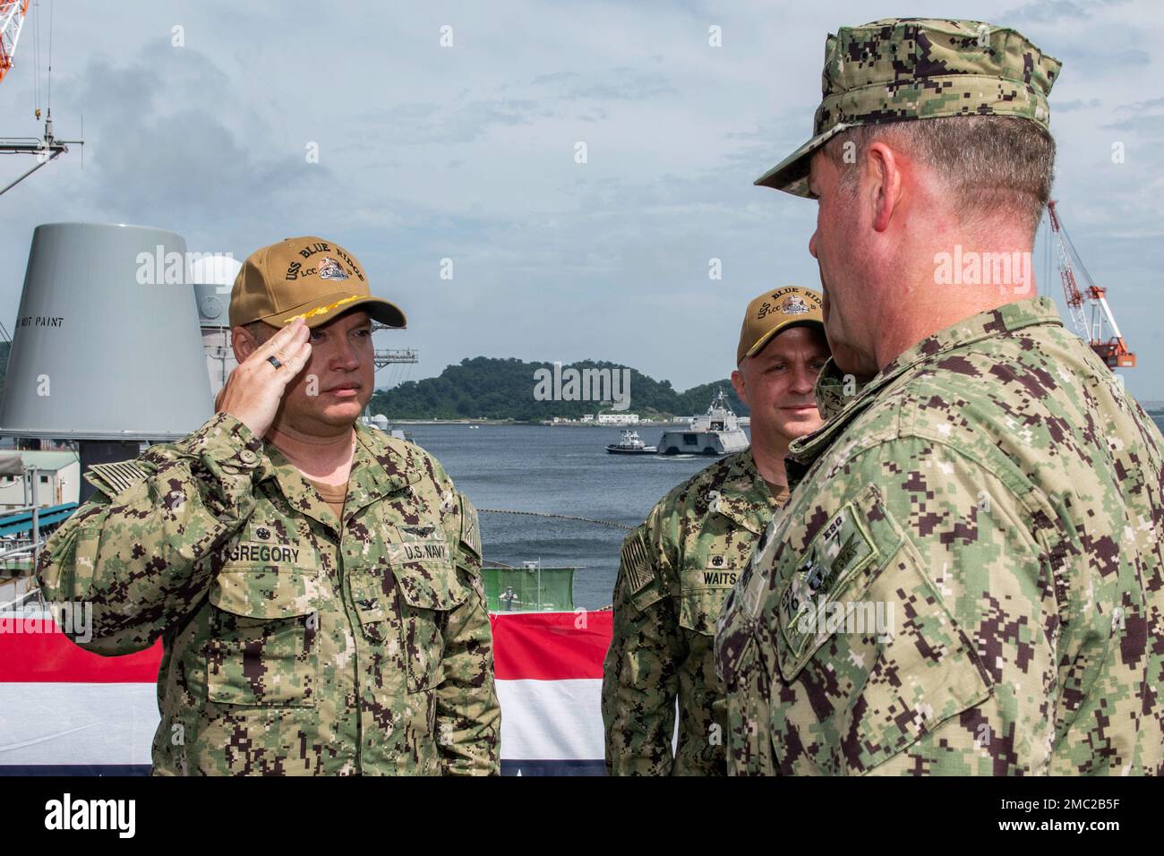 YOKOSUKA, Japan (June 24, 2022) – Incoming Commanding Officer of U.S ...
