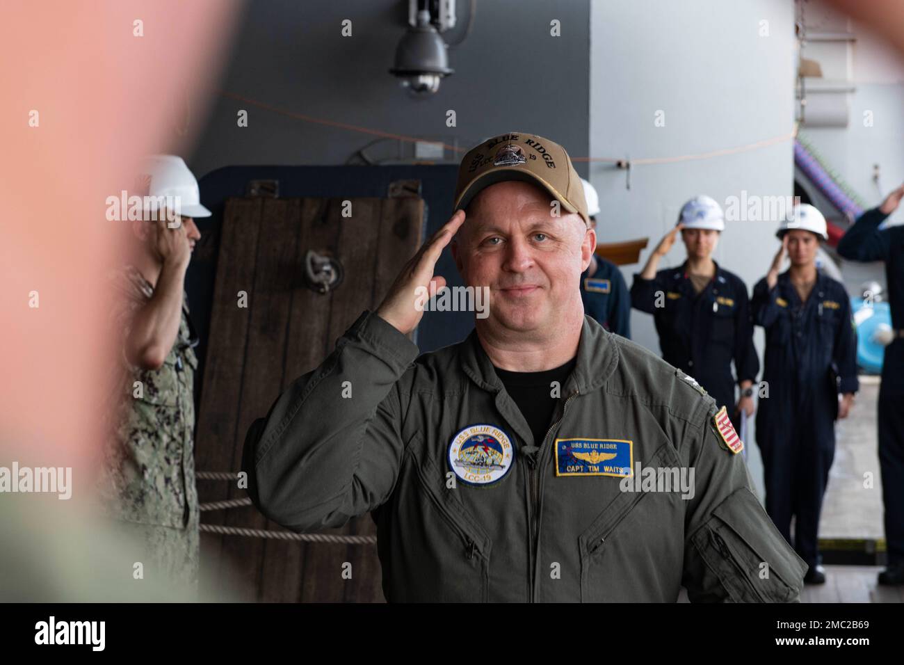 YOKOSUKA, Japan (June 24, 2022) - Outgoing Commanding Officer of U.S ...