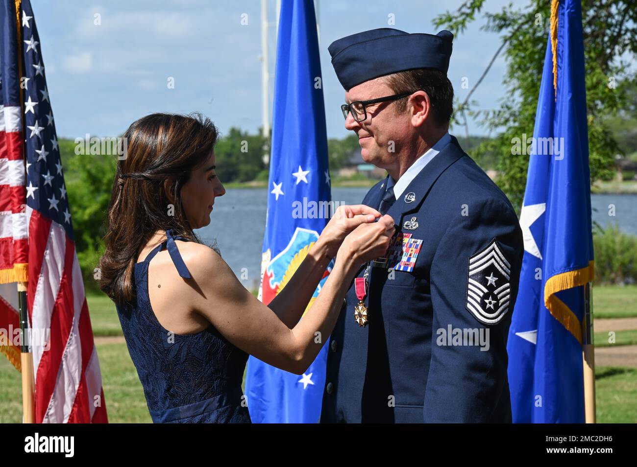 Command Chief of Air Combat Command, David Wade had his retirement ceremony on June 24, 2022, at ...